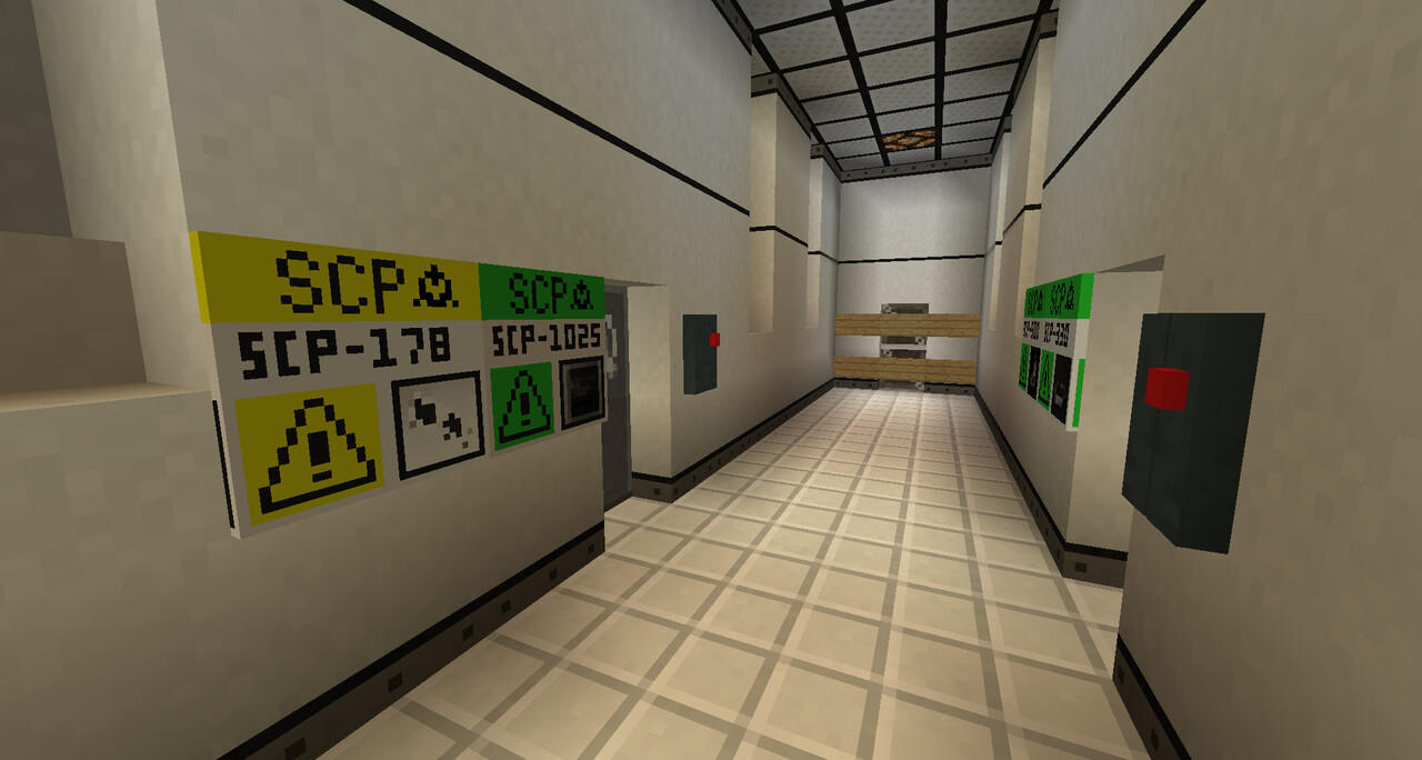 SCP Site-19 Modded Map (SCP:MC) Minecraft Map