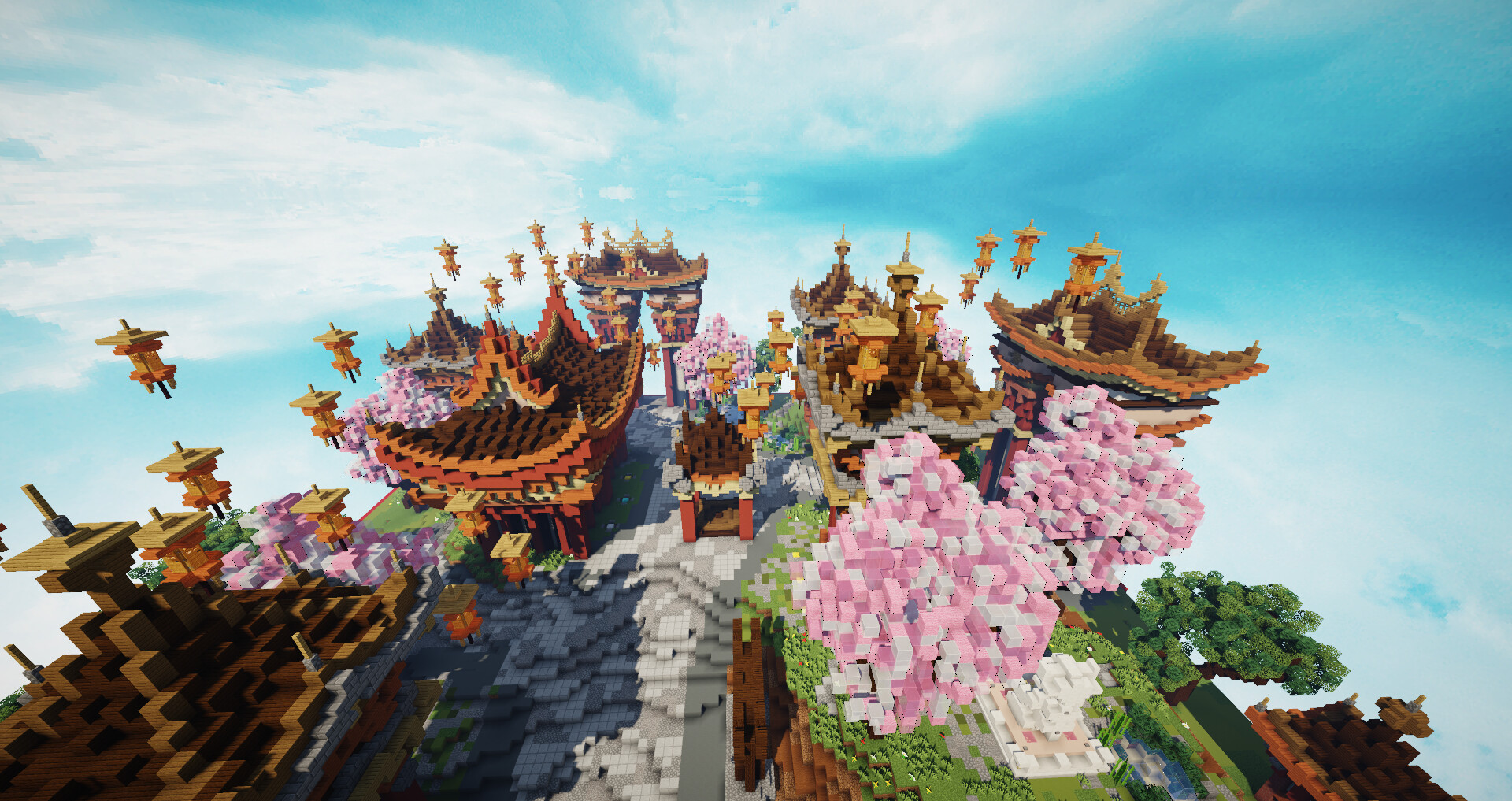 KitMap Spawn - Oriental Theme Minecraft Map
