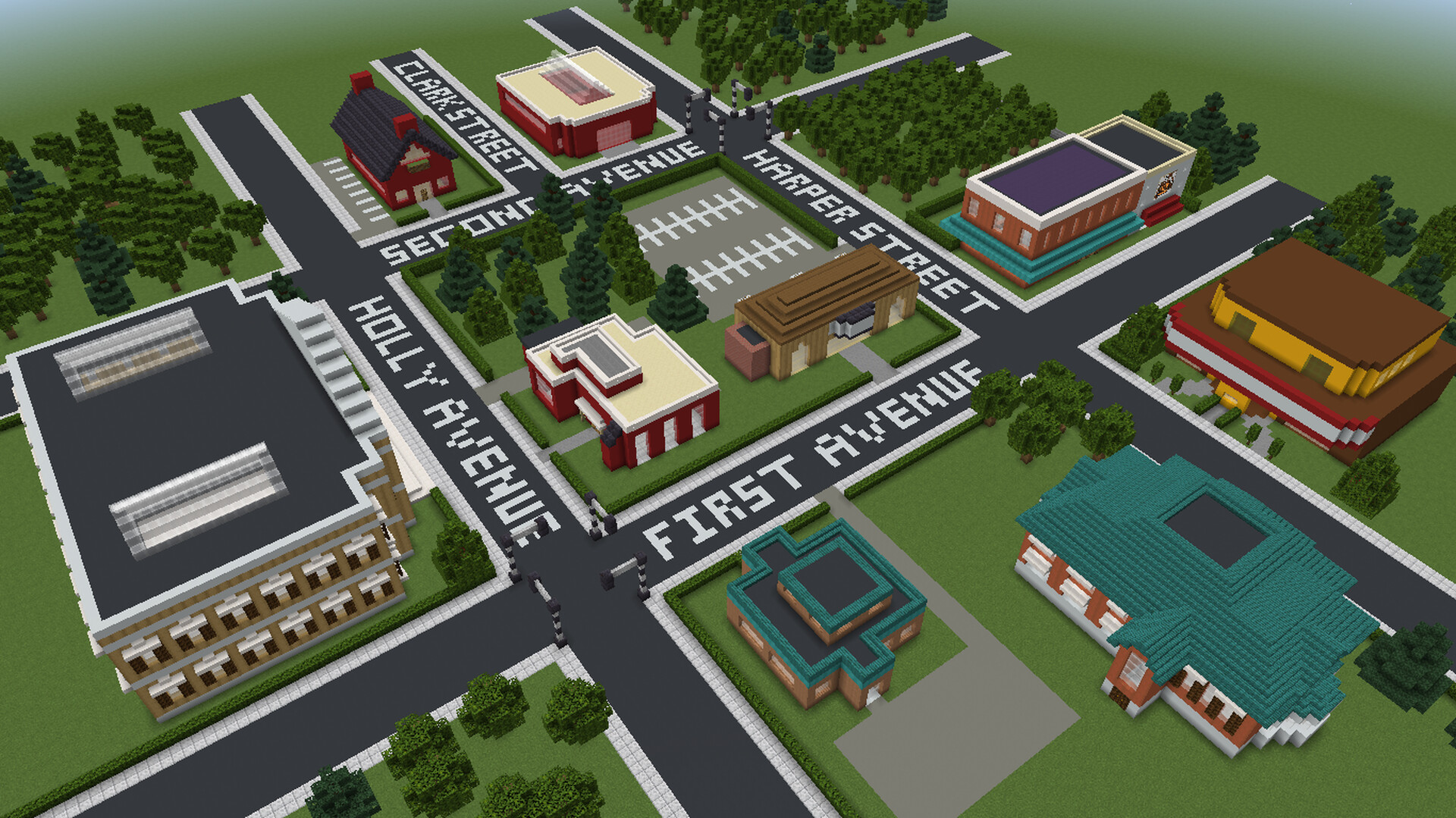 A Little Neighborhood Minecraft Map