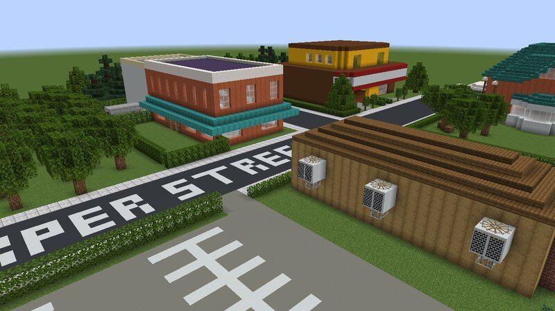 A Little Neighborhood Minecraft Map