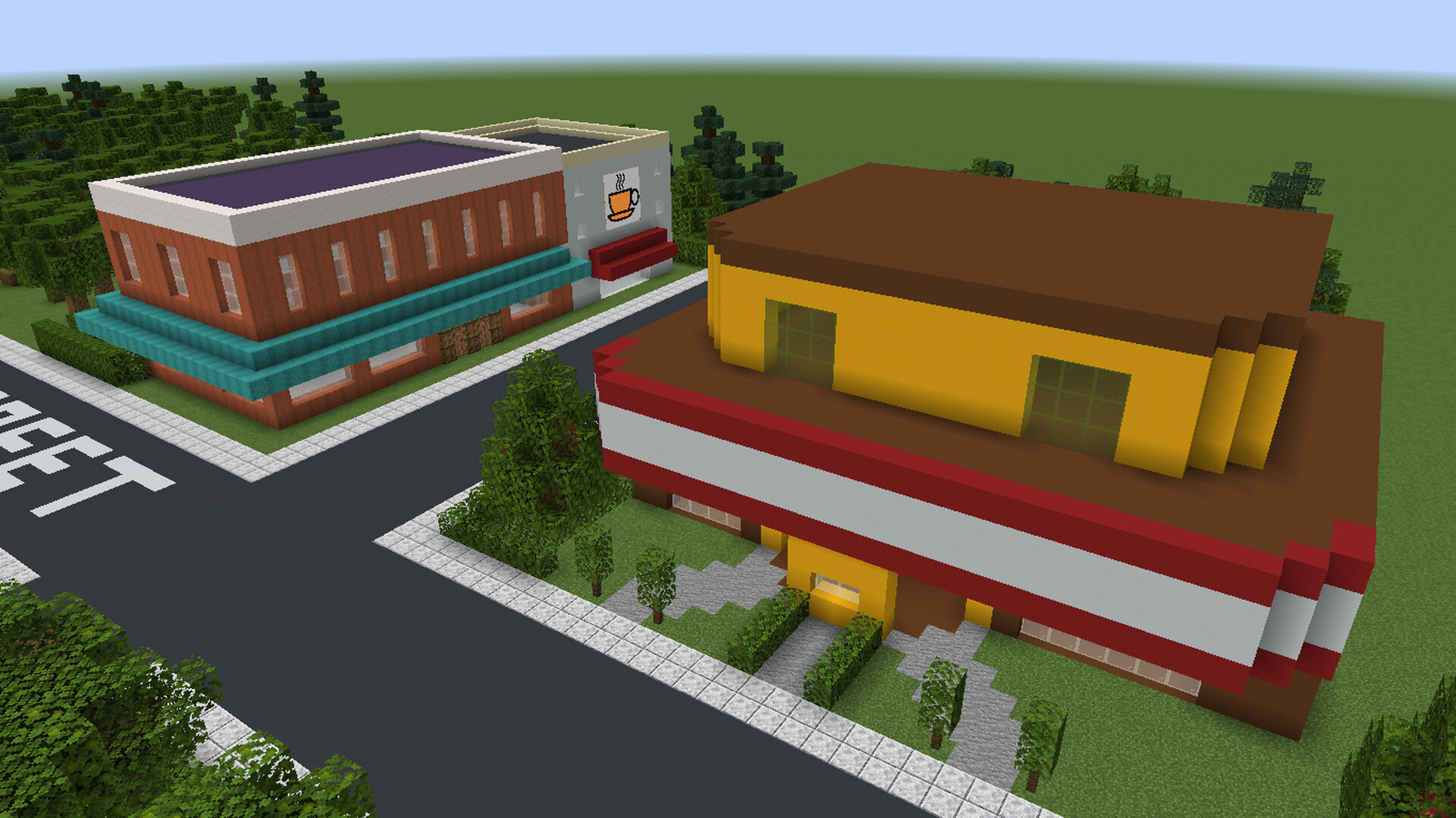 A Little Neighborhood Minecraft Map