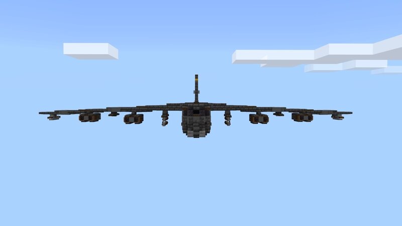 Boeing B-52 G Stratofortress 1.5:1 Minecraft Map
