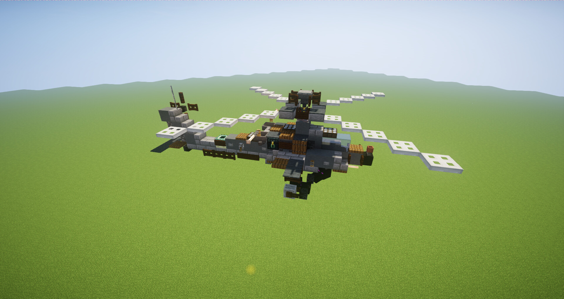 AH-64 Apache Minecraft Map