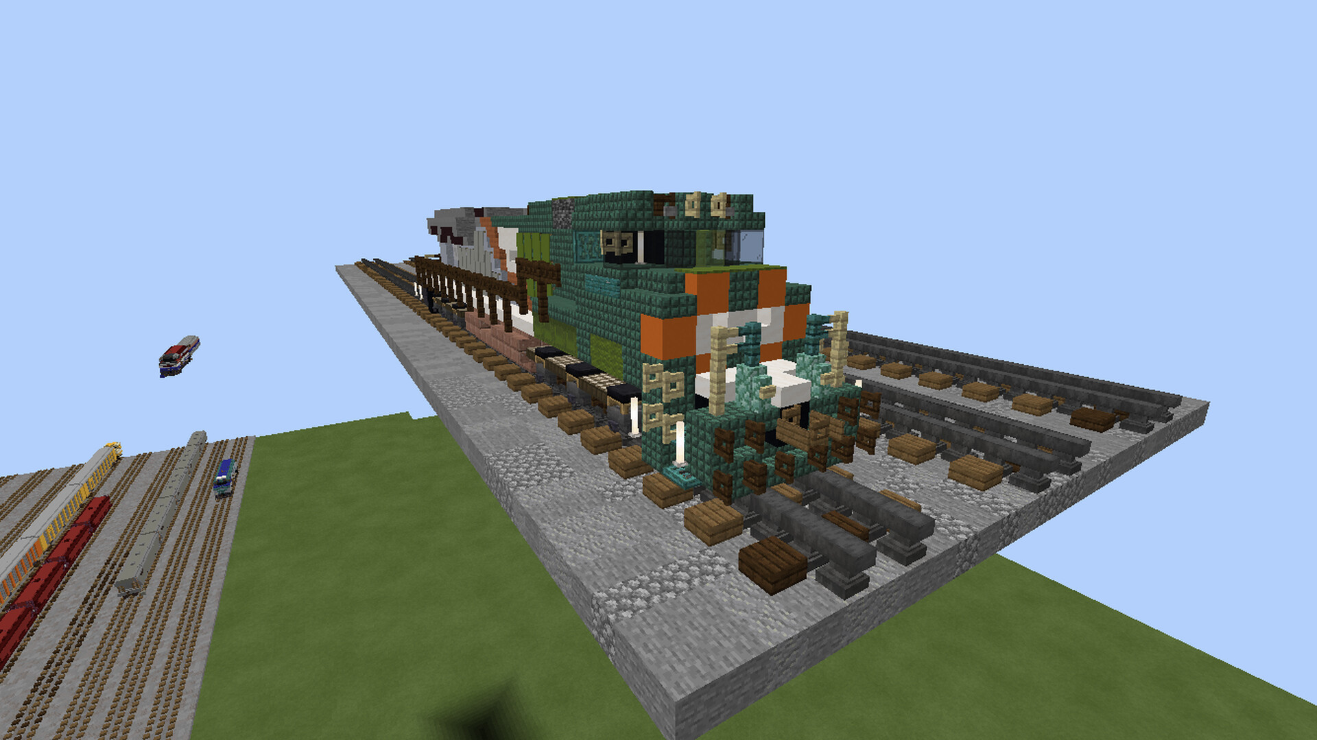 UP 1983 Western Pacific SD70ACe Heritage unit Minecraft Map