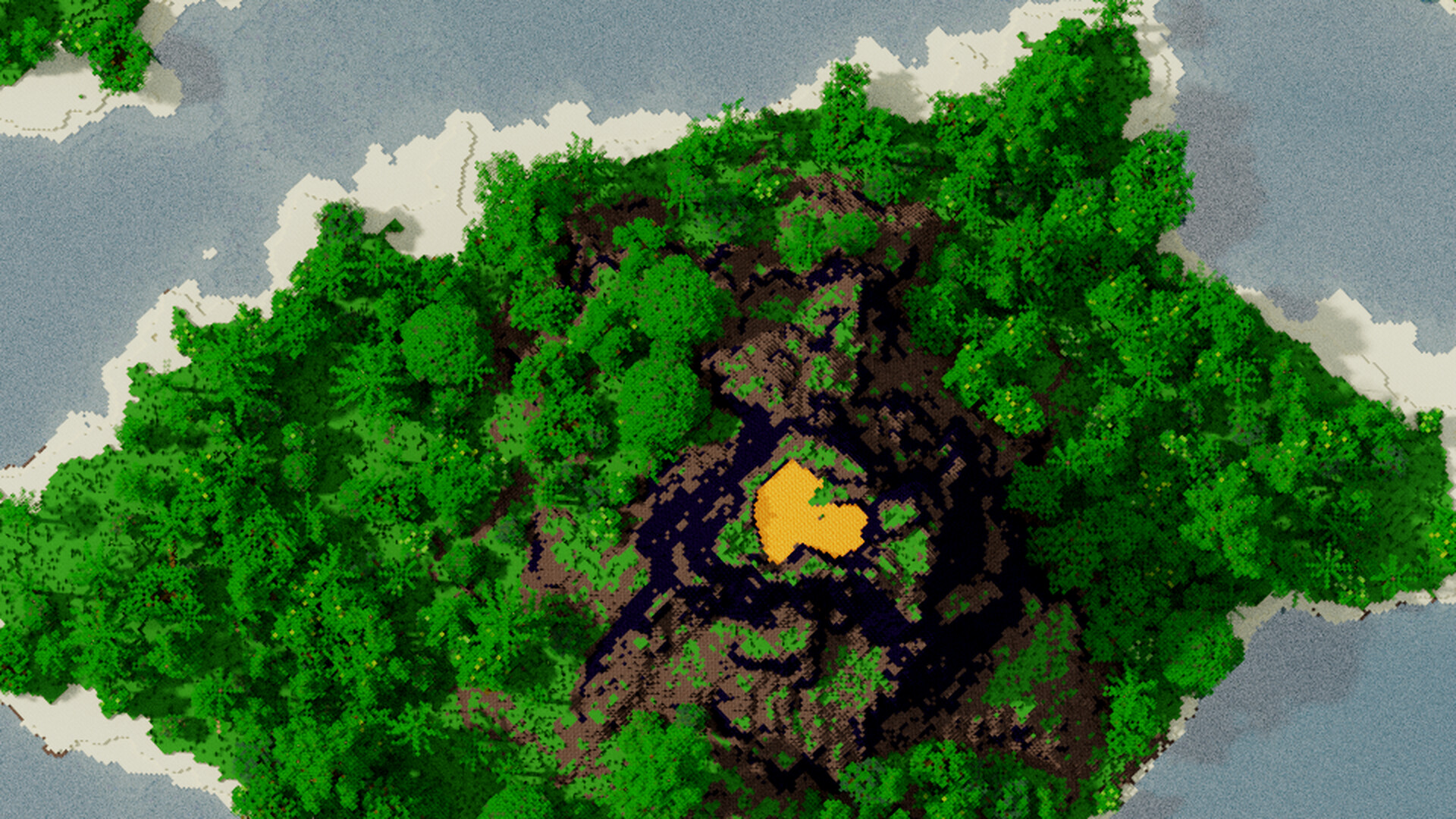 Volcanic Islands - 1.17 - 1k x 1k Minecraft Map