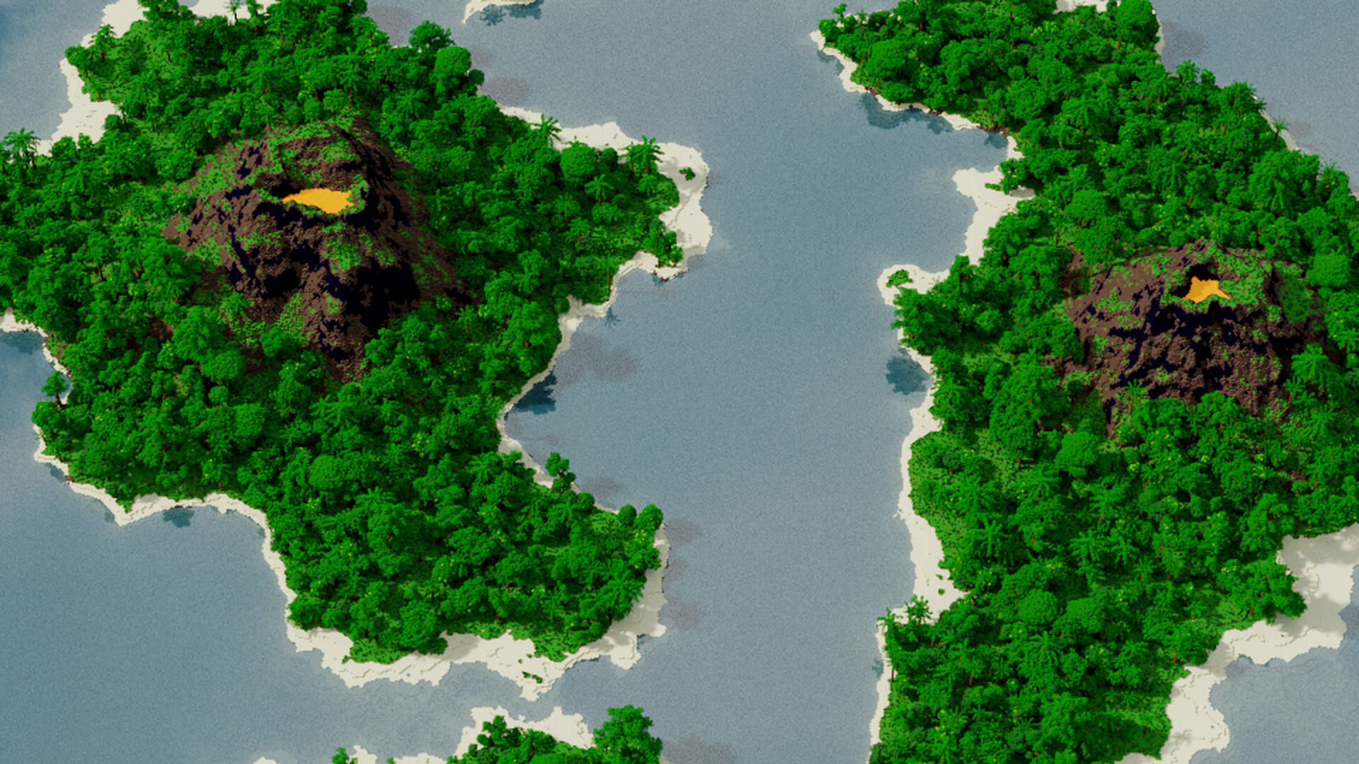 Volcanic Islands - 1.17 - 1k x 1k Minecraft Map