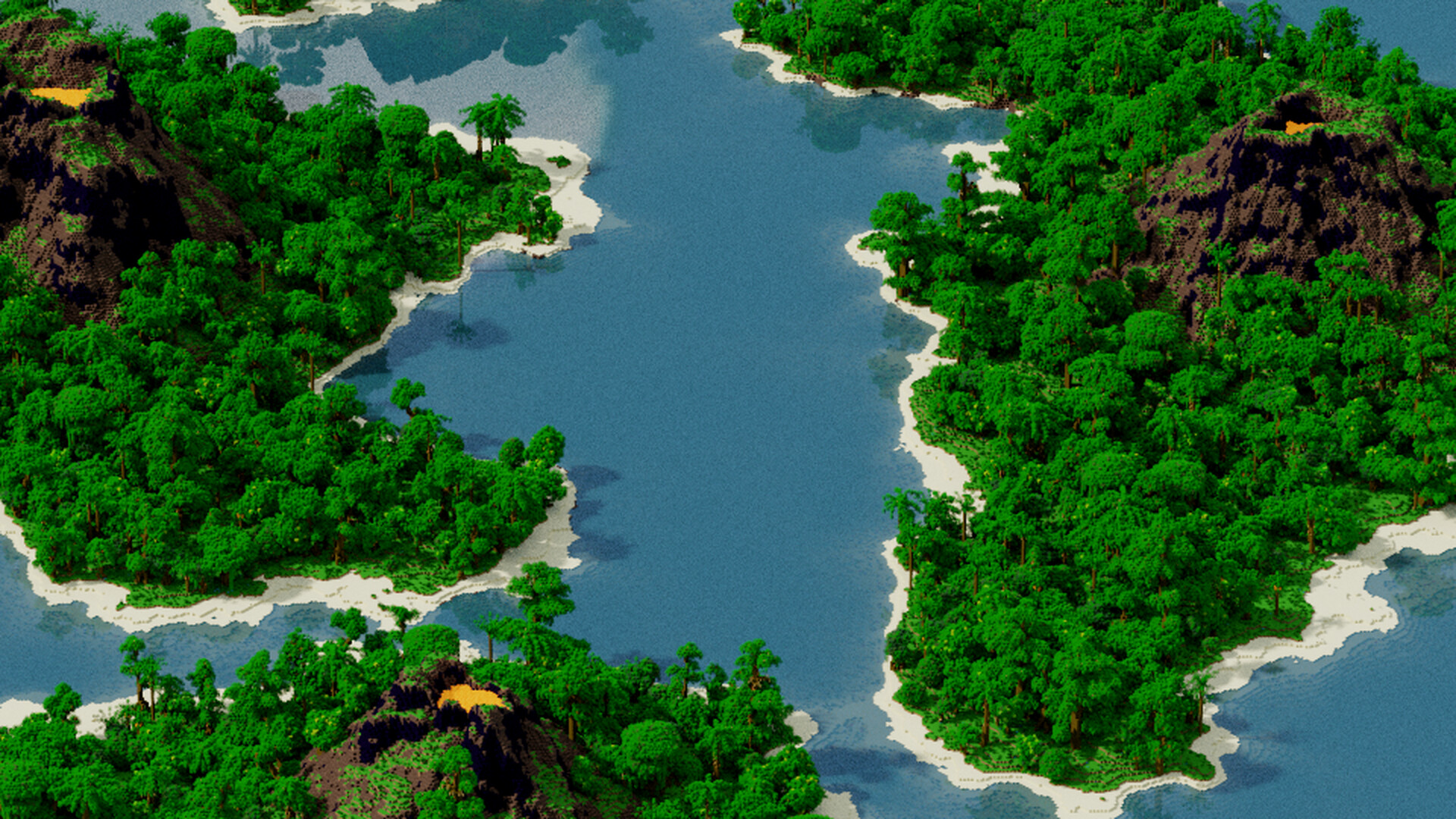 Volcanic Islands - 1.17 - 1k x 1k Minecraft Map