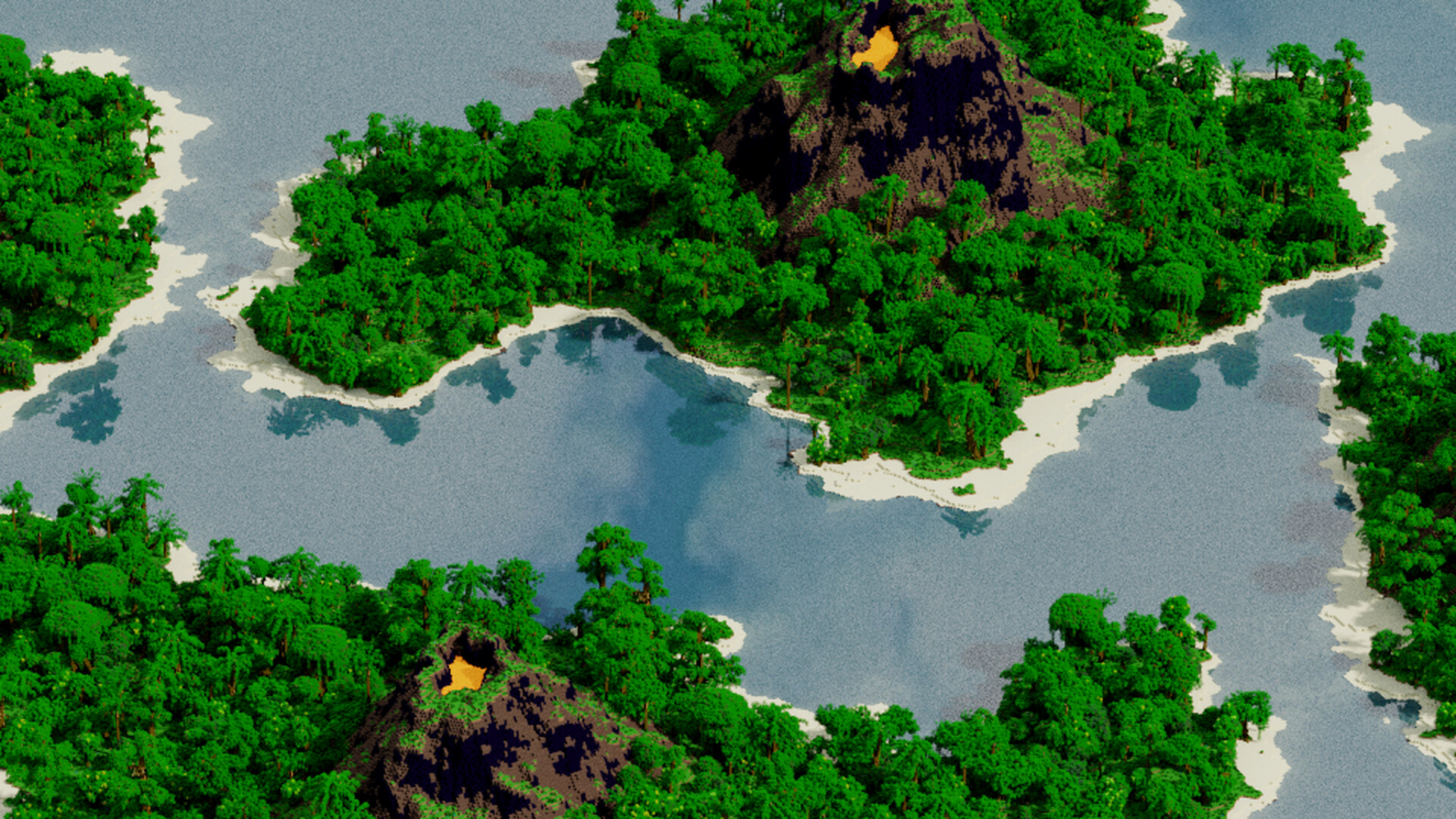 Volcanic Islands - 1.17 - 1k x 1k Minecraft Map