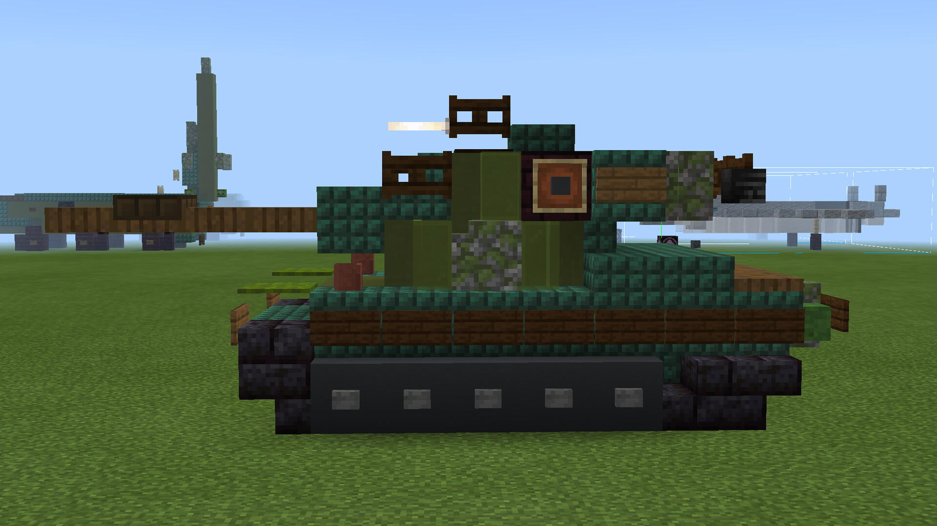 1.5:1 scale Strv 74 Minecraft Map