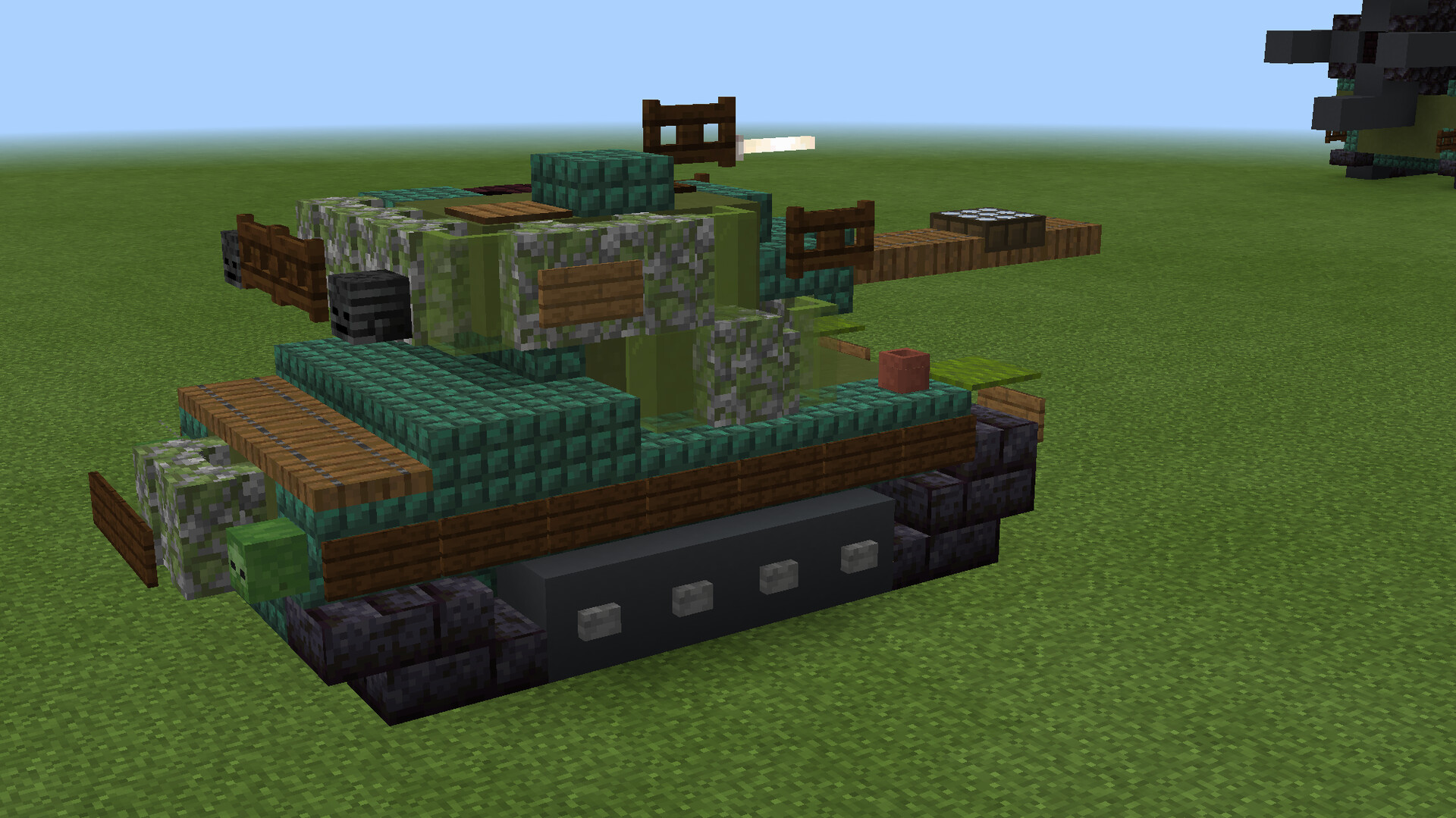 1.5:1 scale Strv 74 Minecraft Map