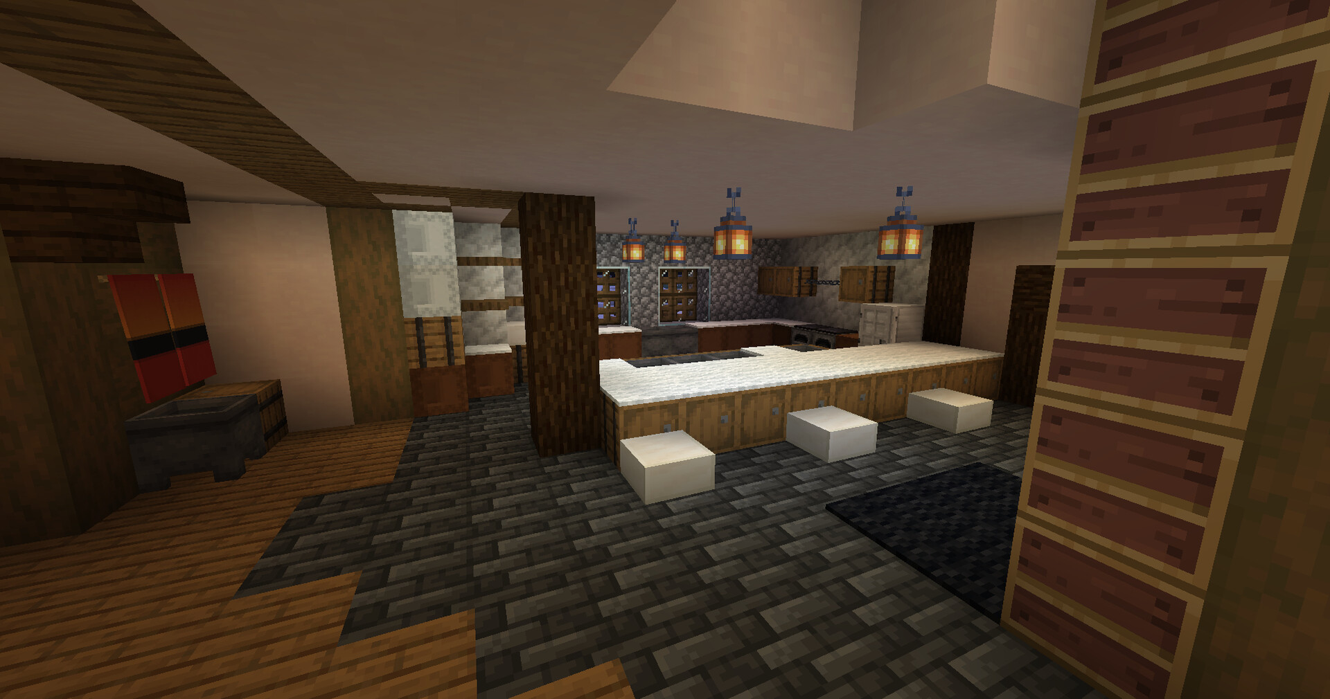 Until Dawn Lodge Minecraft Map