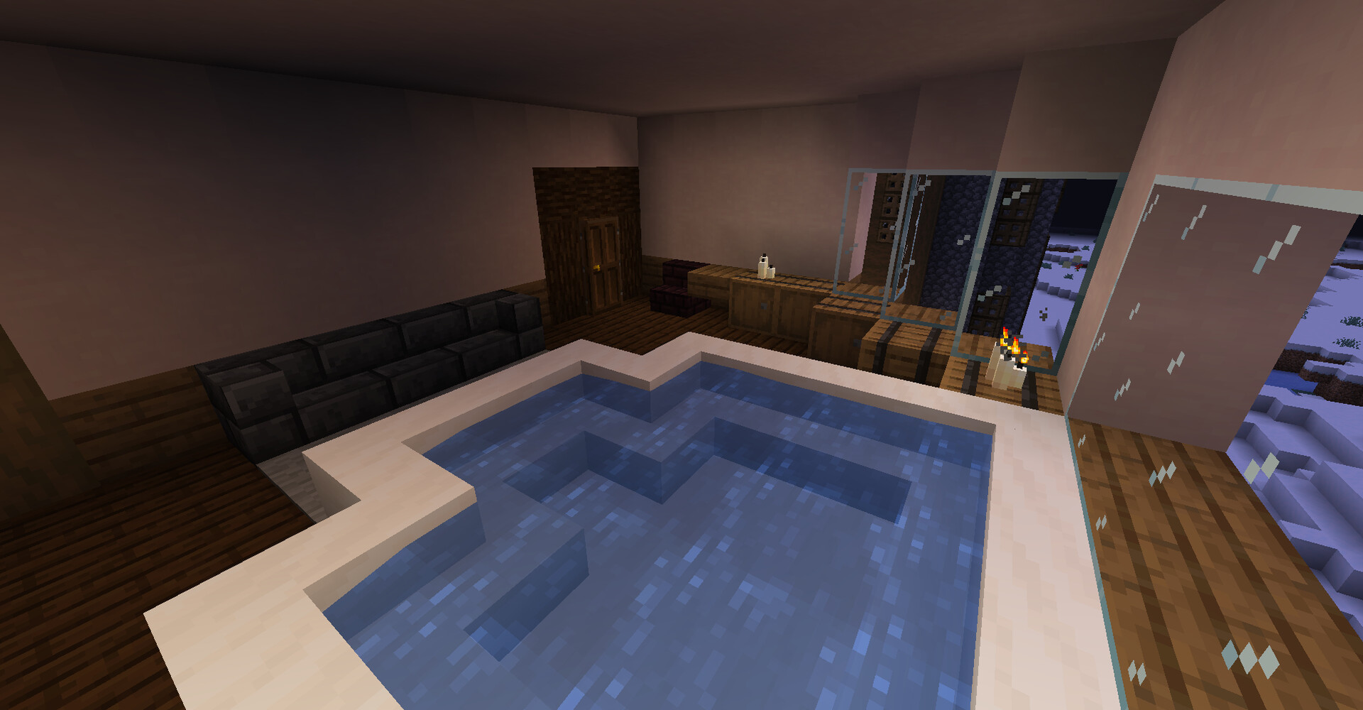 Until Dawn Lodge Minecraft Map