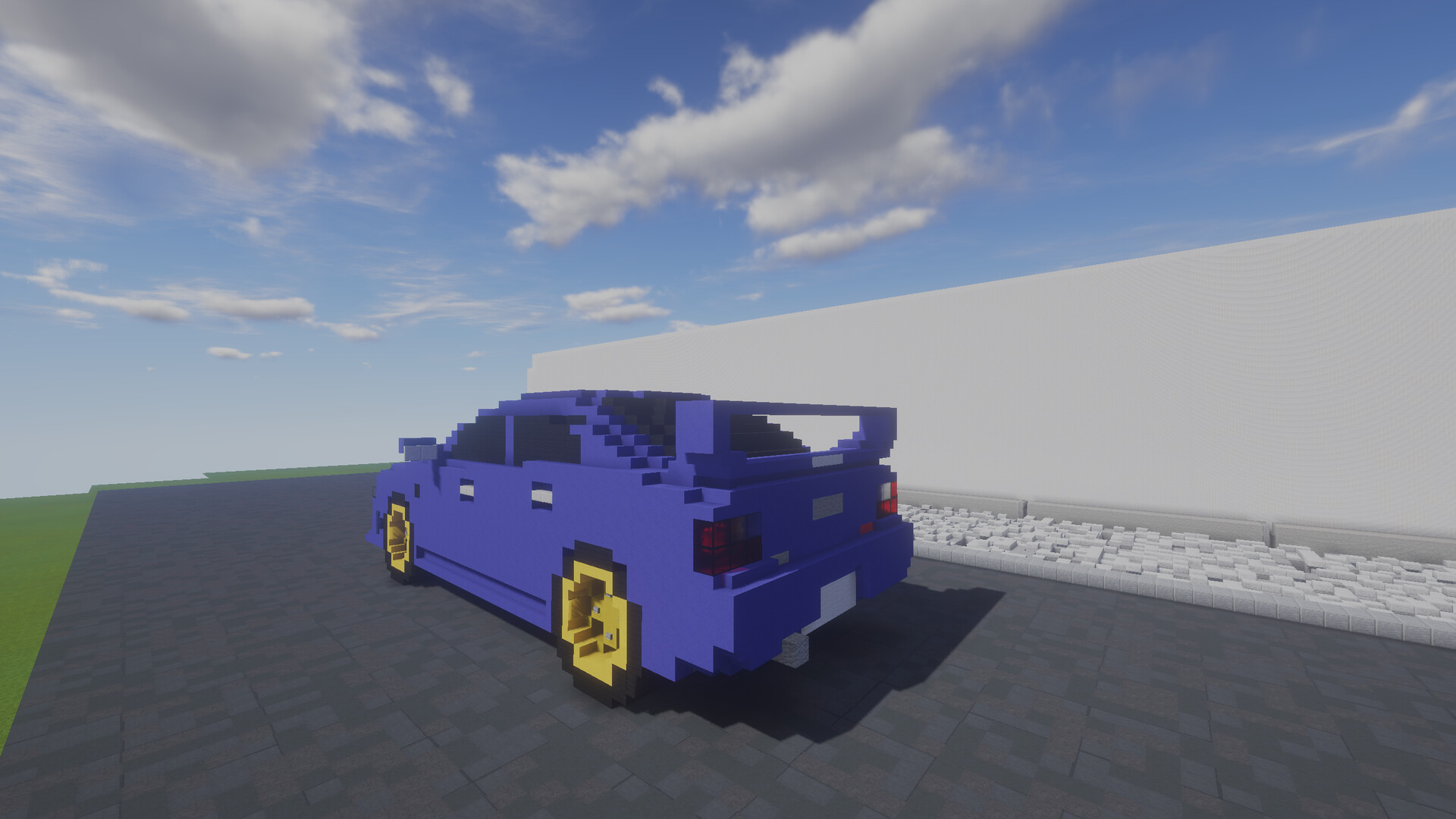 Subaru Impreza WRX STi (2006) Minecraft Map