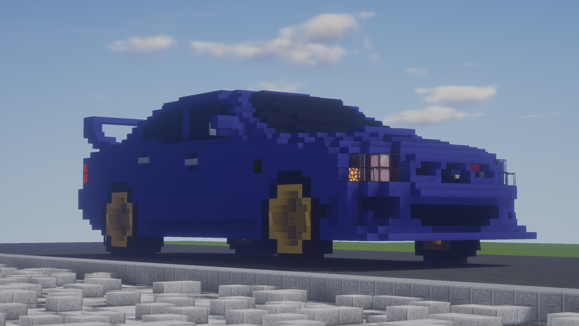 Subaru Impreza WRX STi (2006) Minecraft Map
