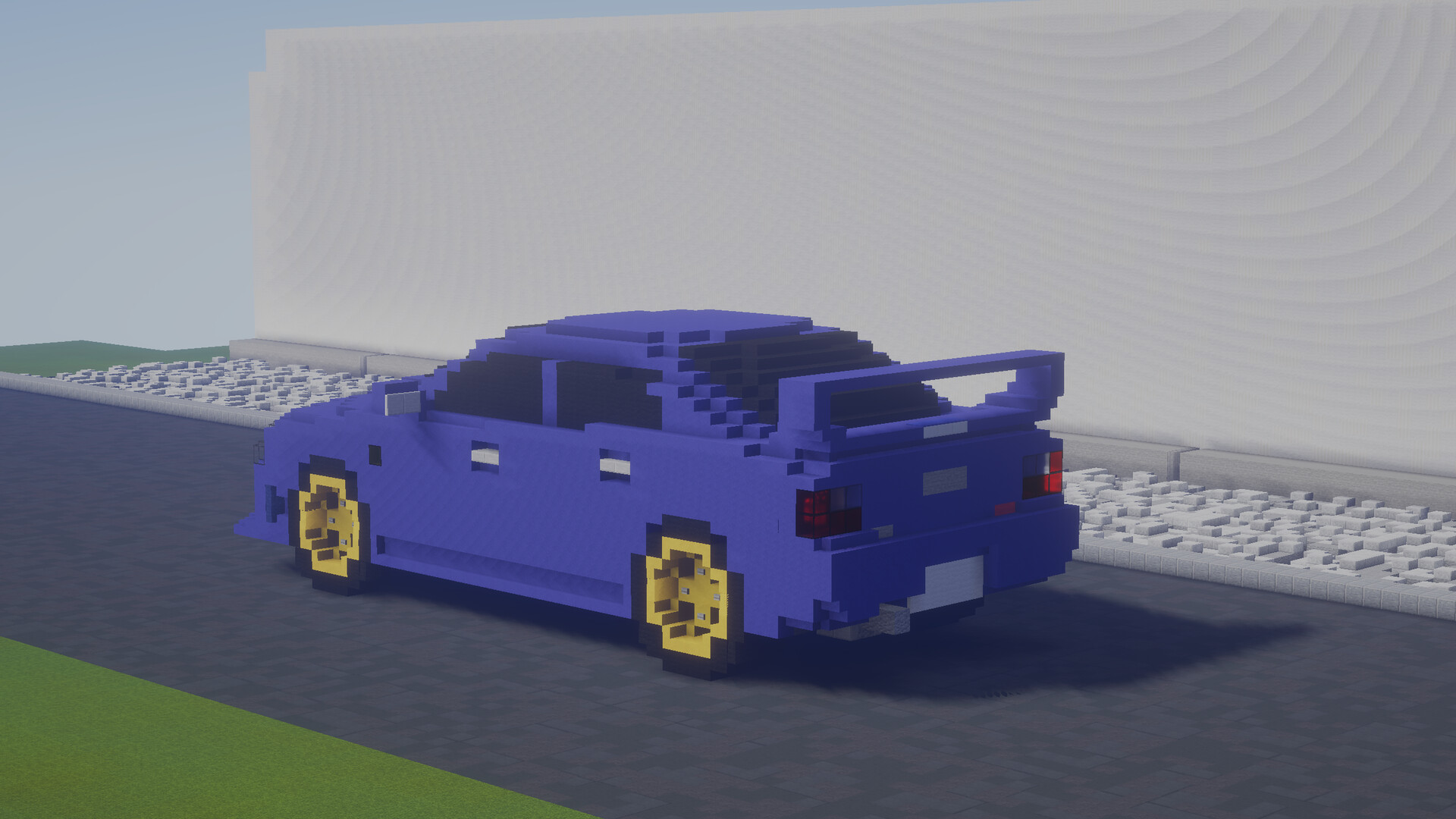 Subaru Impreza WRX STi (2006) Minecraft Map