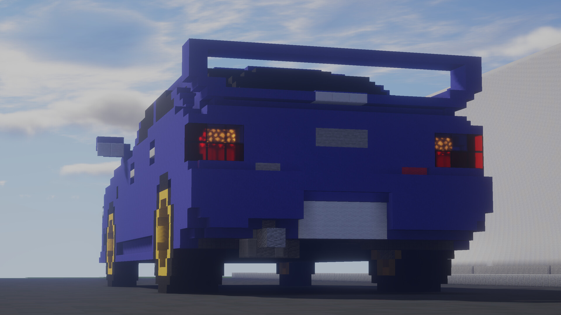 Subaru Impreza WRX STi (2006) Minecraft Map