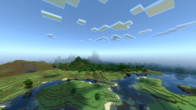 Snowy Valley Map for 1.18+ / Java Edition and Bedrock Edition Minecraft Map