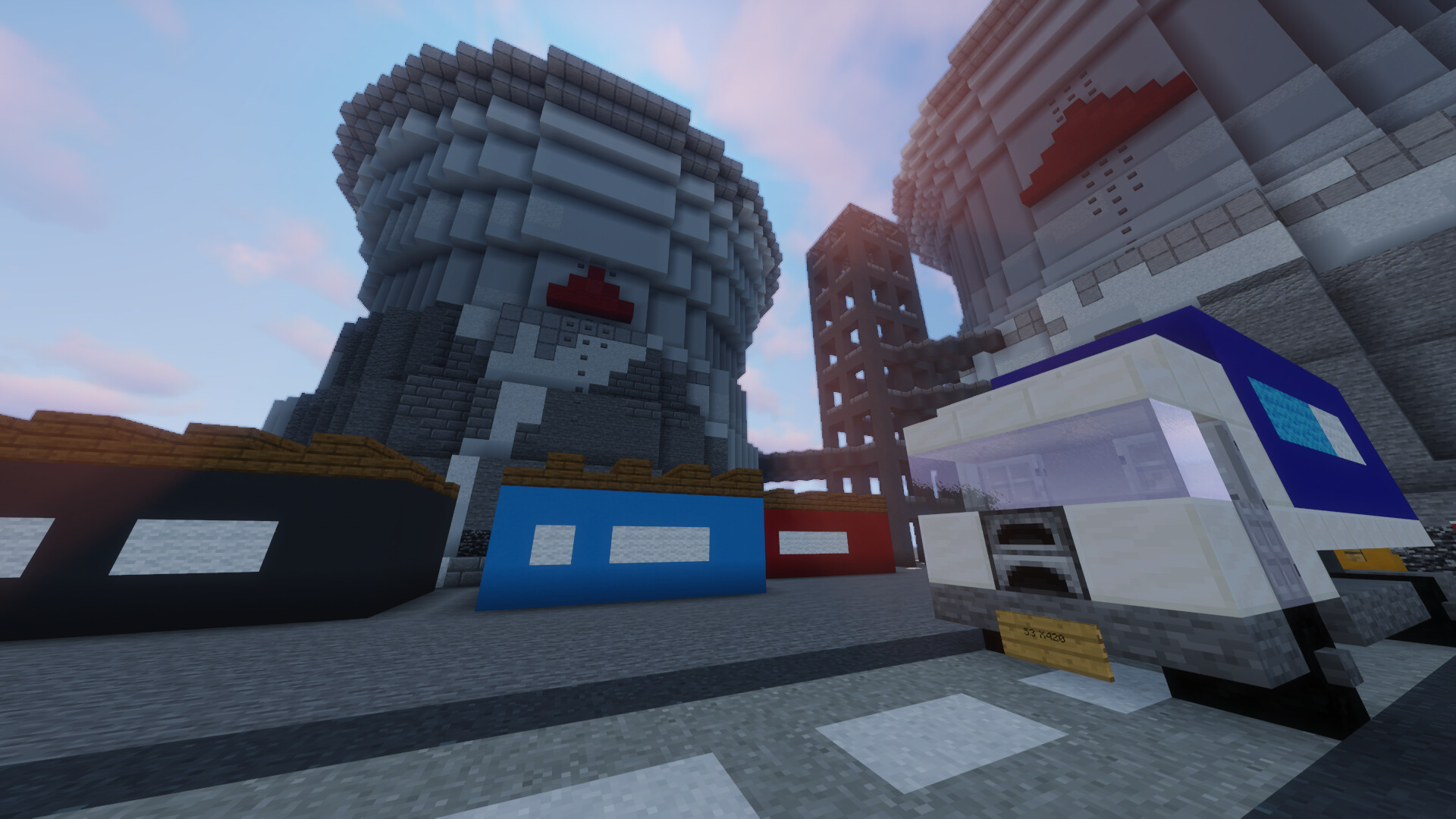 Contemporary City │ Large Hub/Lobby [Download] Minecraft Map