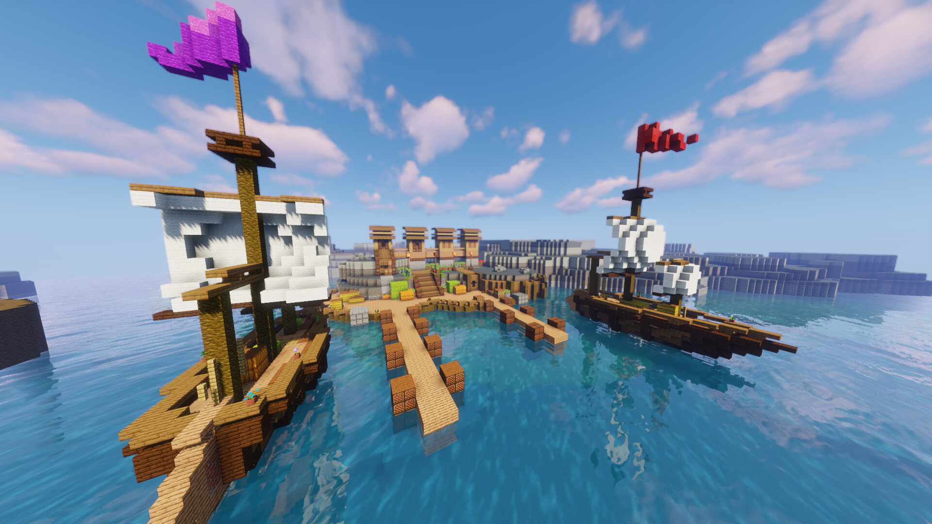 Contemporary City │ Large Hub/Lobby [Download] Minecraft Map