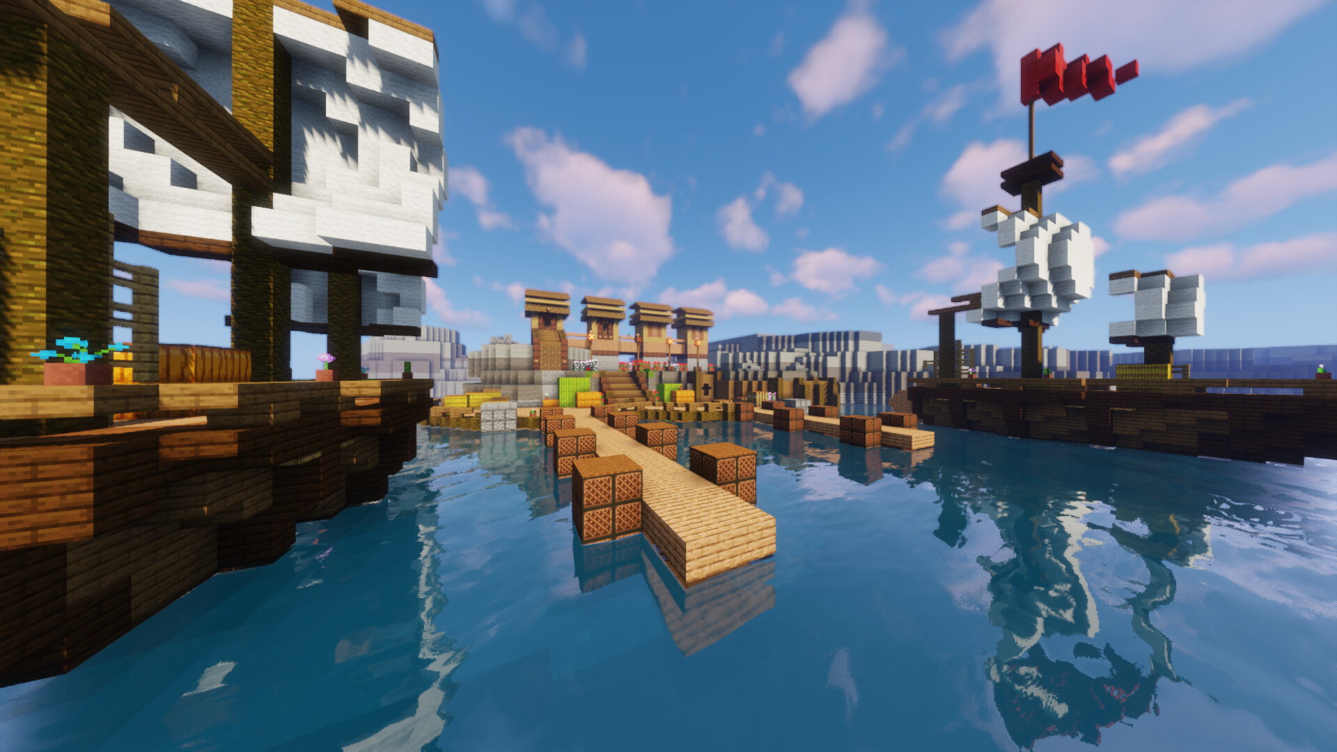 Contemporary City │ Large Hub/Lobby [Download] Minecraft Map