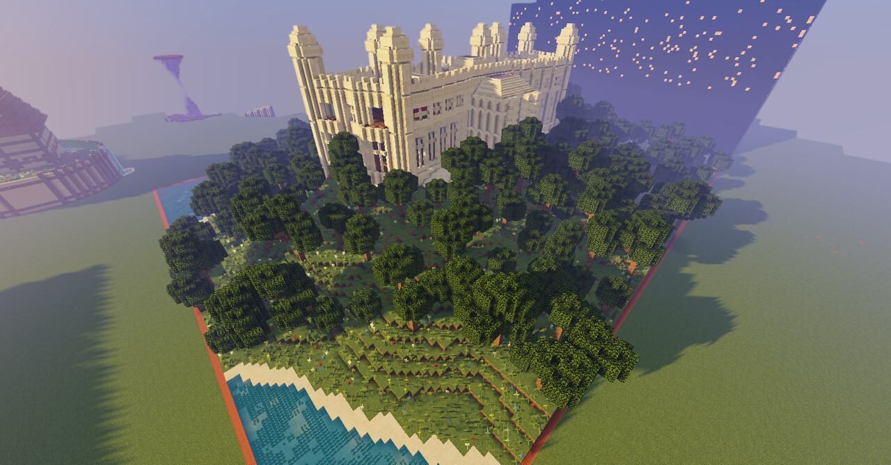 Wayne's Manor - Batman Minecraft Map