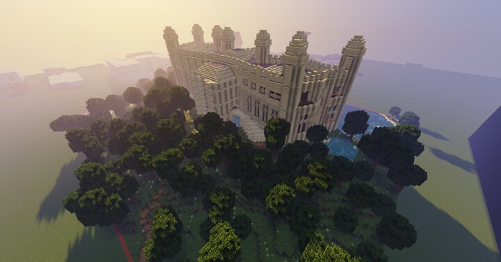 Wayne's Manor - Batman Minecraft Map