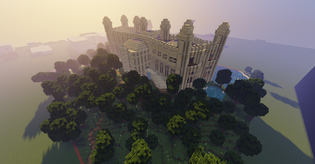 Wayne's Manor - Batman Minecraft Map