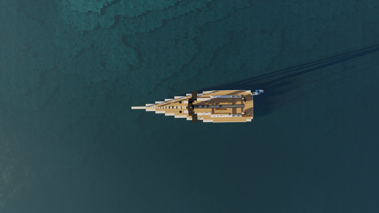 Nautor Swan 78 - Luxury Sailboat Minecraft Map
