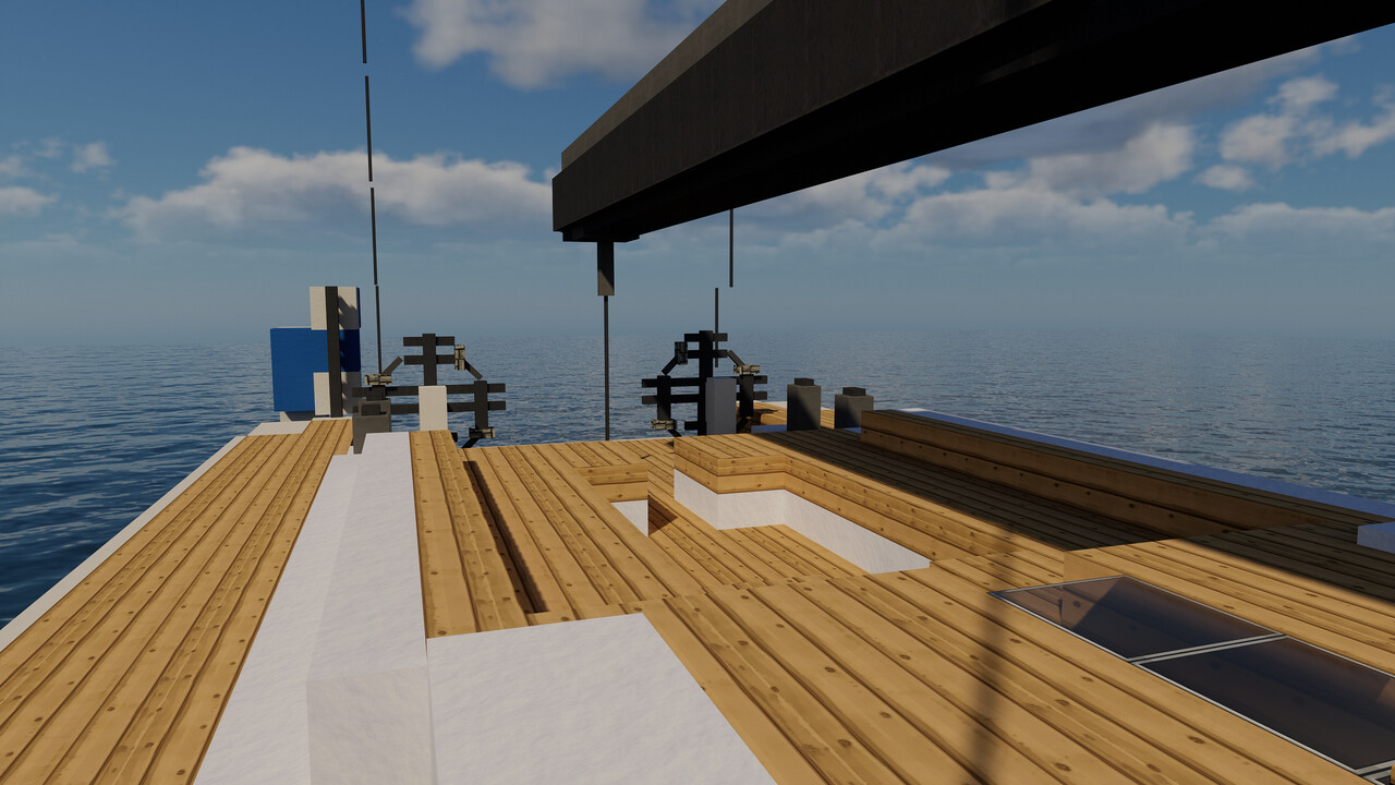 Nautor Swan 78 - Luxury Sailboat Minecraft Map