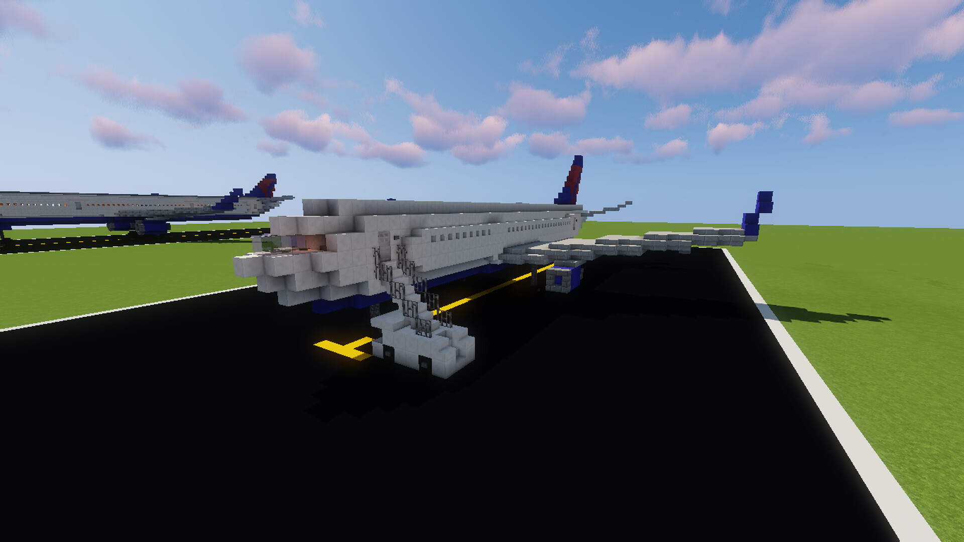 Boeing 737 Minecraft Map