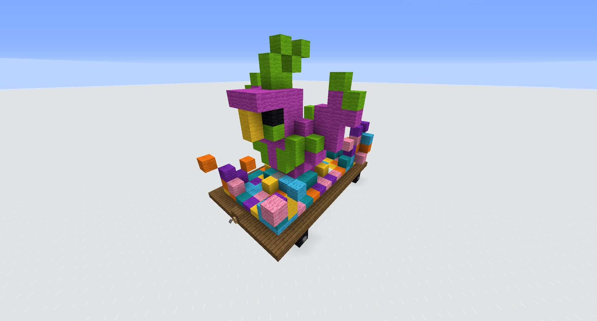 Partying Parrot Float Minecraft Map