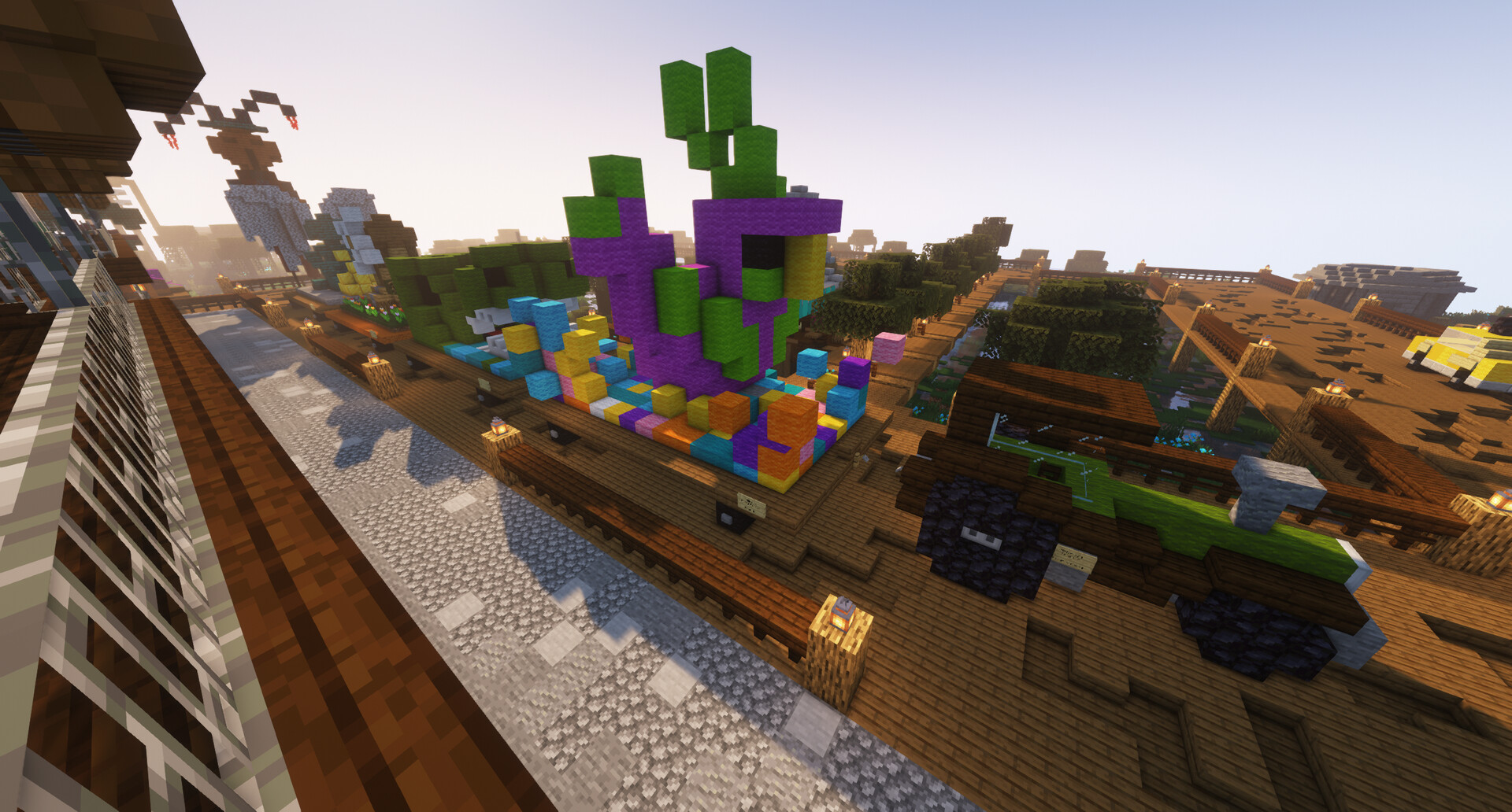 Partying Parrot Float Minecraft Map