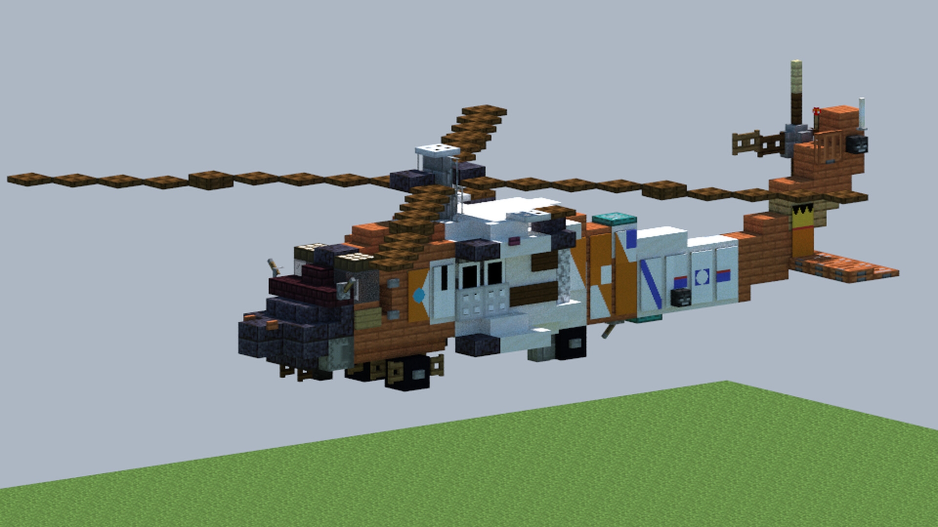 SIkorsky MH-60 Jayhawk, Helicopter [With Download] Minecraft Map