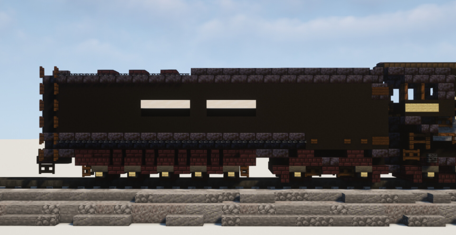 1.5:1 Scale Union Pacific Big Boy #4014 Steam Locomotive Minecraft Map