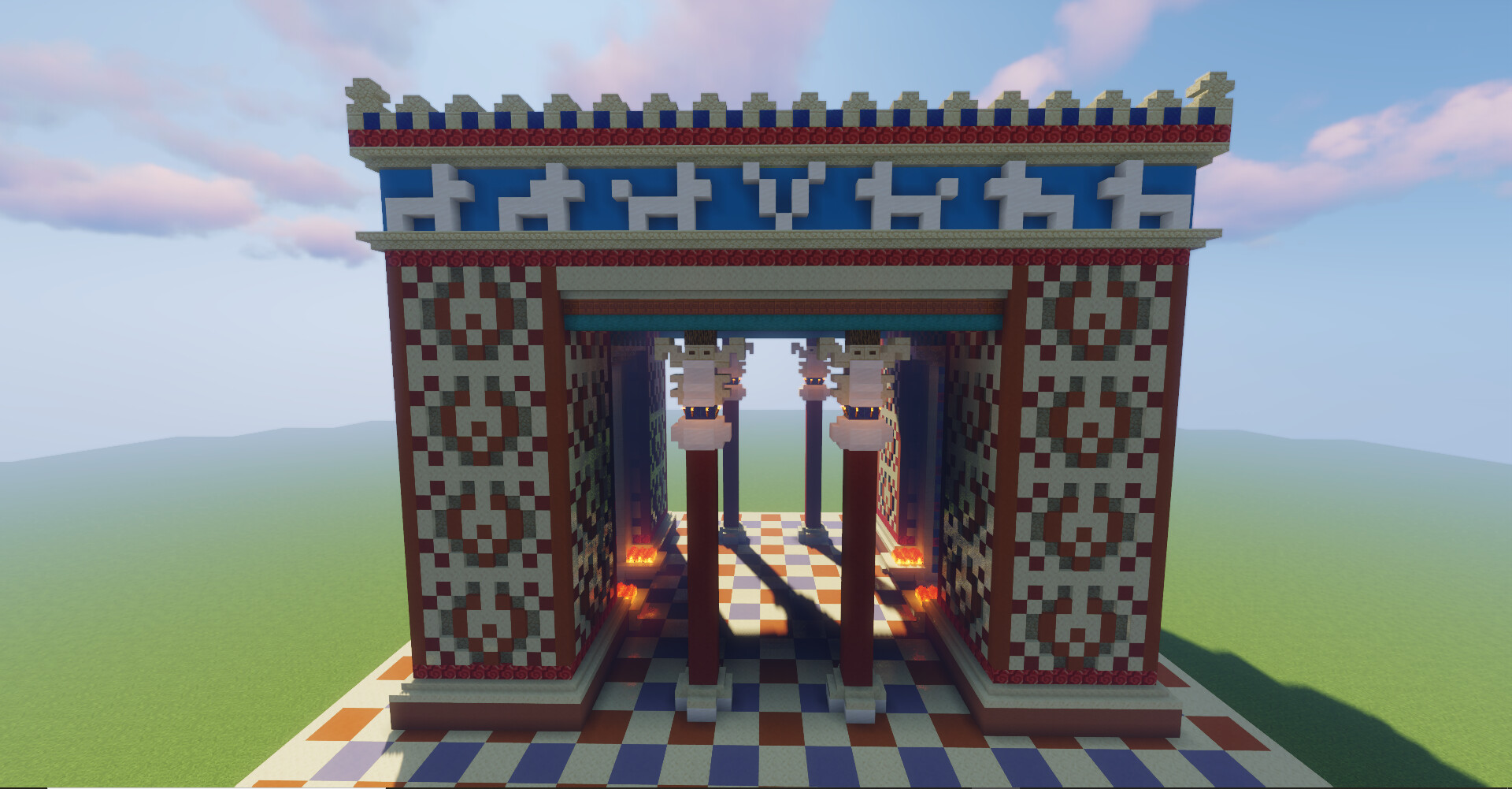 Propylaea of Xerxes / Persian Monument Minecraft Map