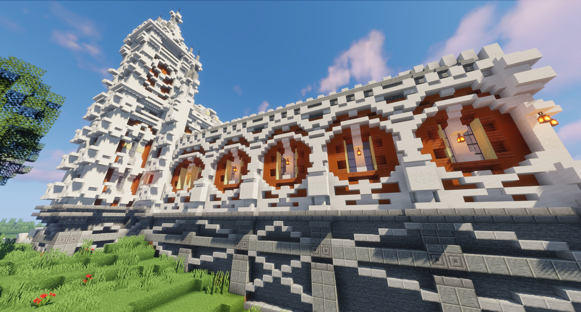 Fantasy Victorian Palace | Builder's Forge Minecraft Map