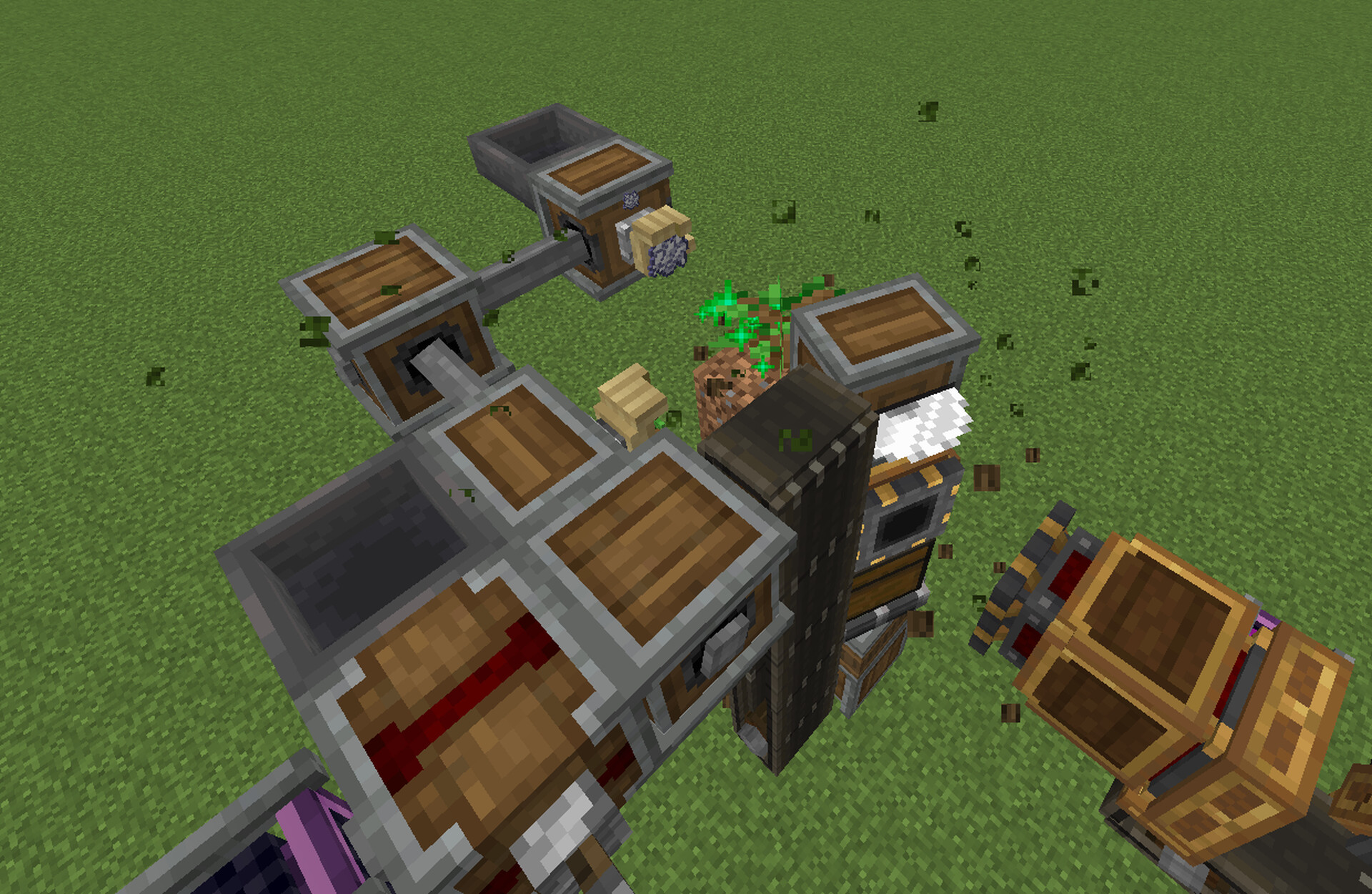 Create - Automatic Tree Farm (Single Sapling) Minecraft Map