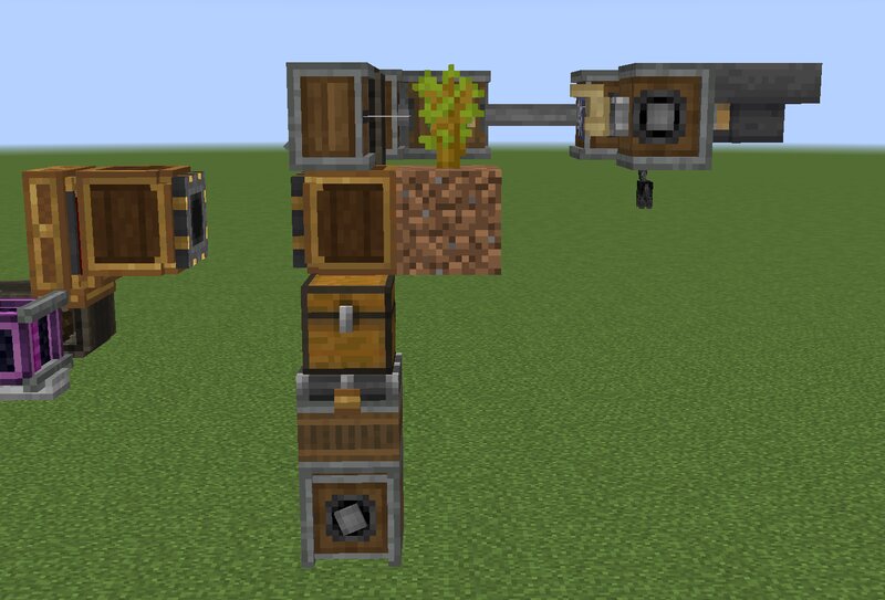 Create - Automatic Tree Farm (Single Sapling) Minecraft Map