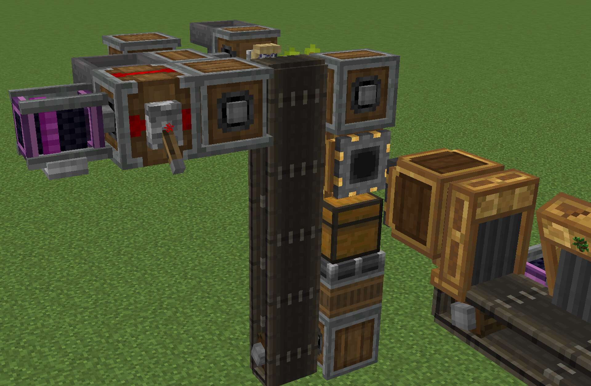 Create - Automatic Tree Farm (Single Sapling) Minecraft Map