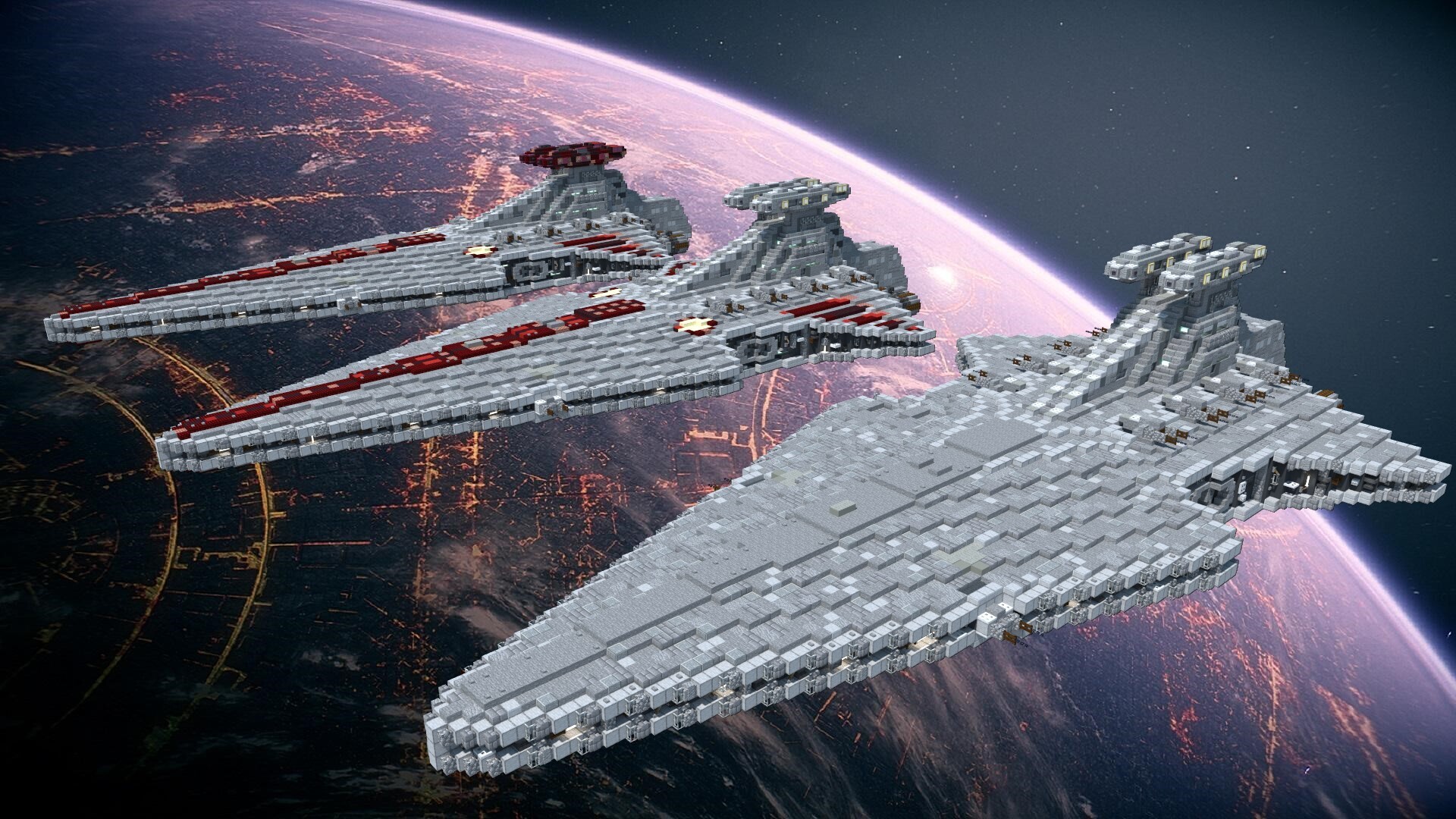 Star Wars Venator class Star Destroyer Minecraft Map