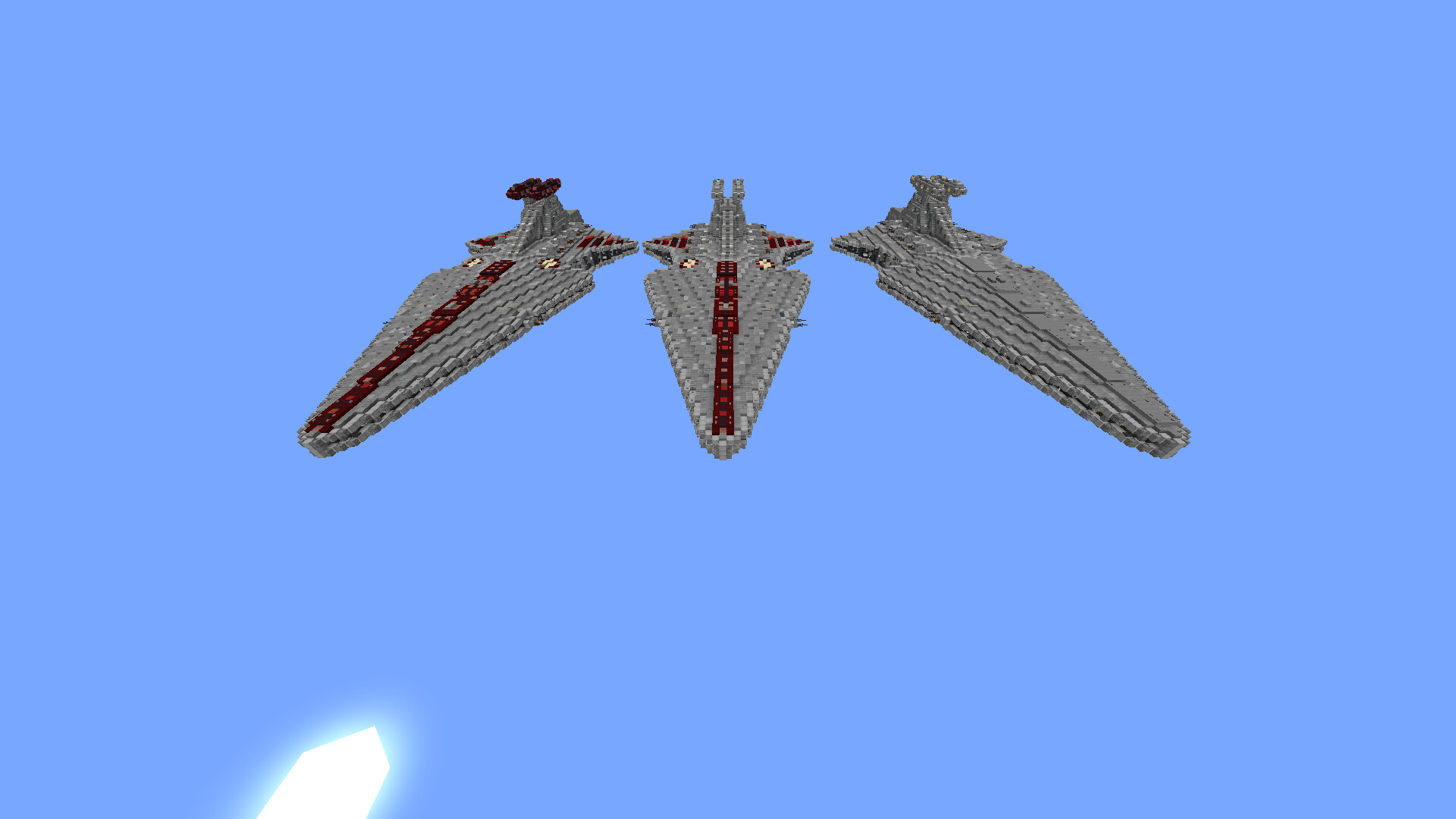 Star Wars Venator class Star Destroyer Minecraft Map