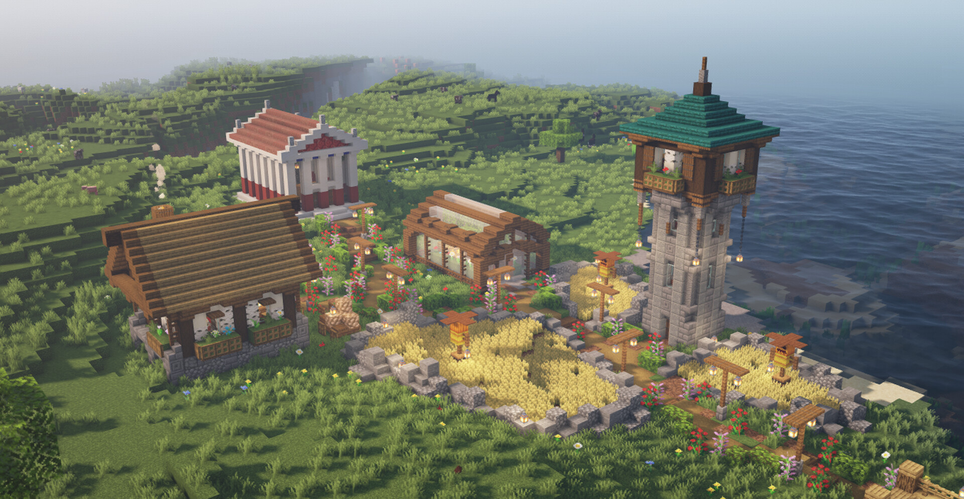 Survival Mega Base | 1.18 | Goldrobin's Builds | Download Minecraft Map