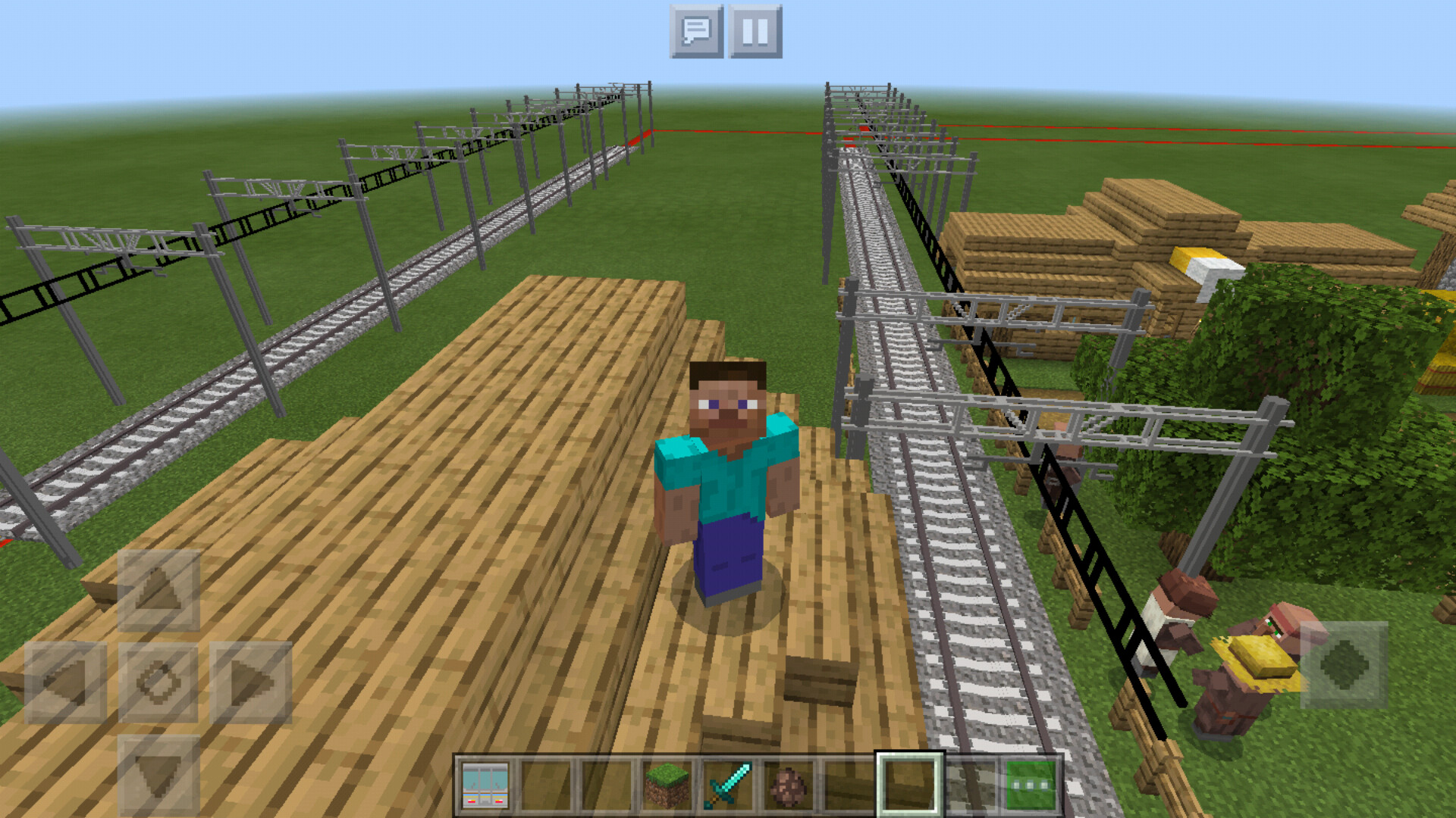 Map real train untuk Minecraft Map