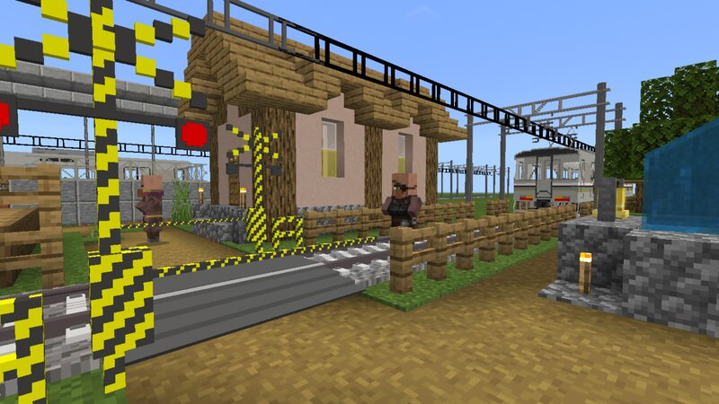 Map real train untuk Minecraft Map