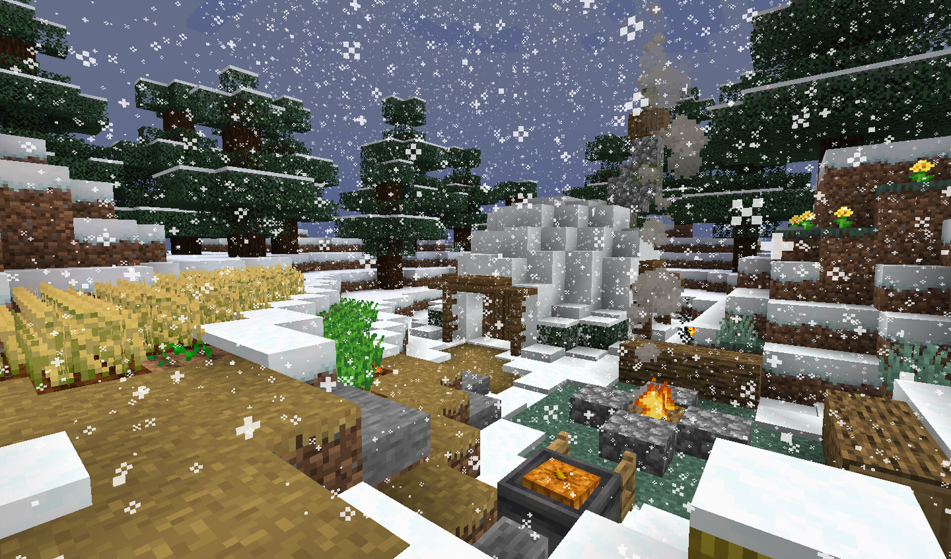 Igloo Survival base! Minecraft Map