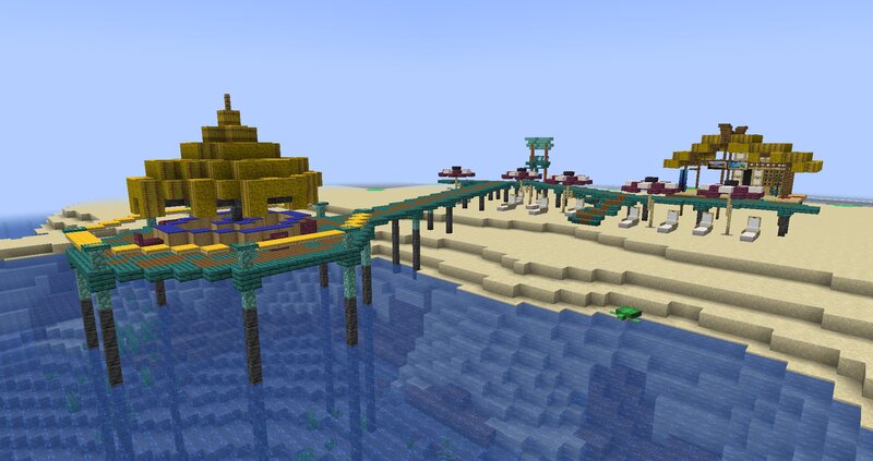 Tropico 5 Beach Site Minecraft Map