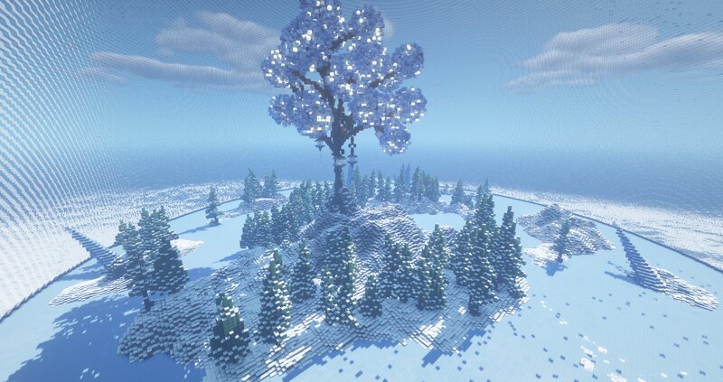[1.17.1+] Winter Snow Globe - Feeling Frosty Winter Event Minecraft Map