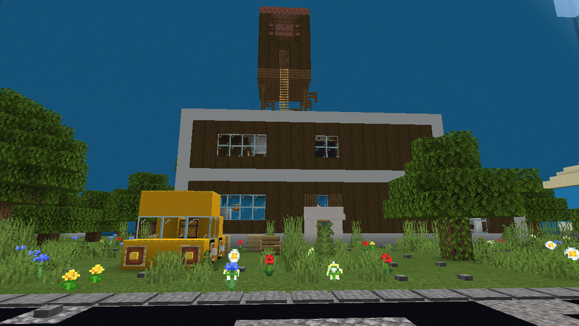 Hello neighbor MC Version 5.5 Beta Minecraft Map