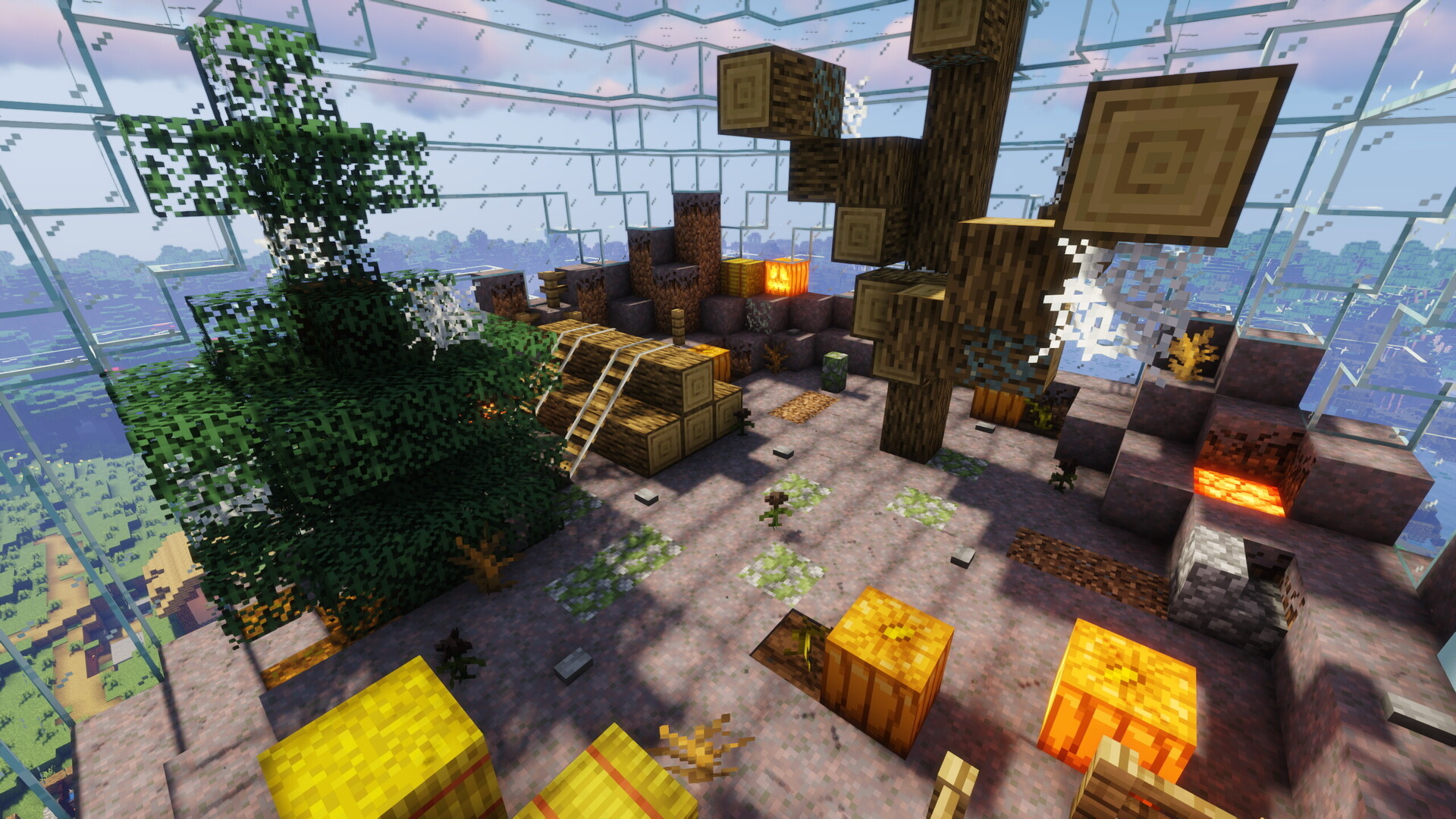 My "Hardcore" World Minecraft Map