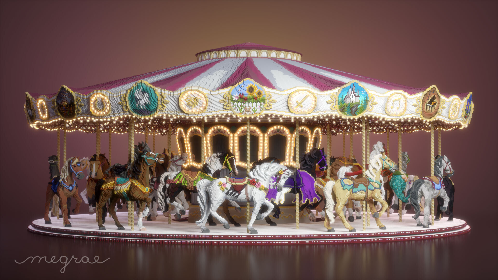 Mega Carousel Minecraft Map